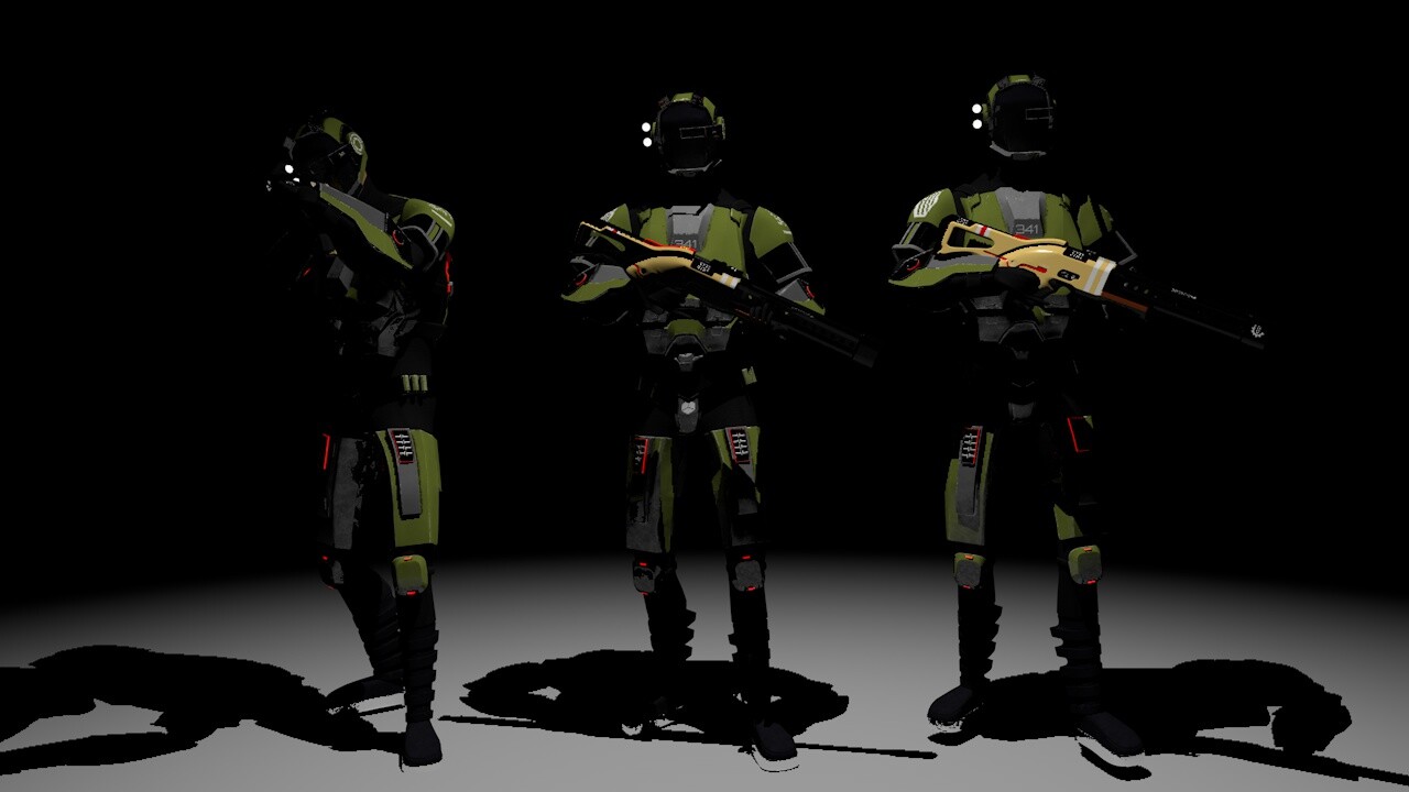 ArtStation - Assault Squad