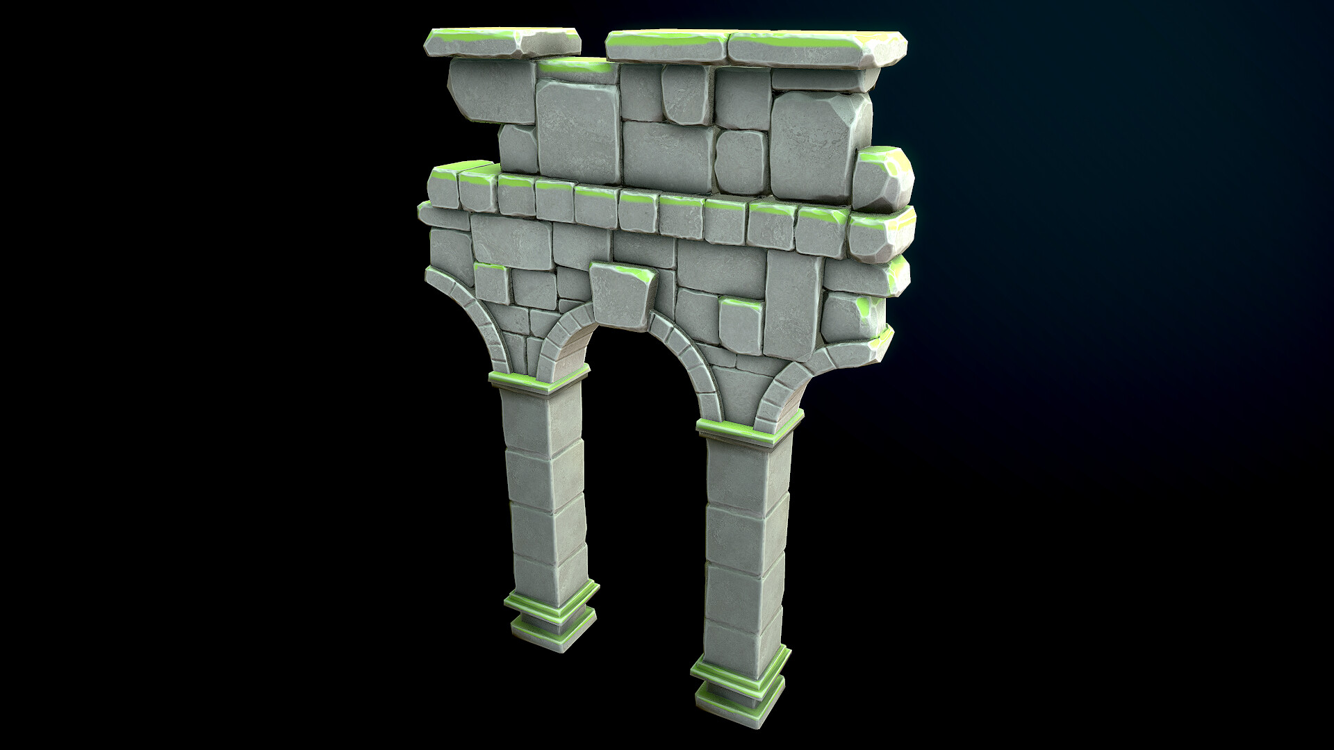 ArtStation - Stylized Ruins