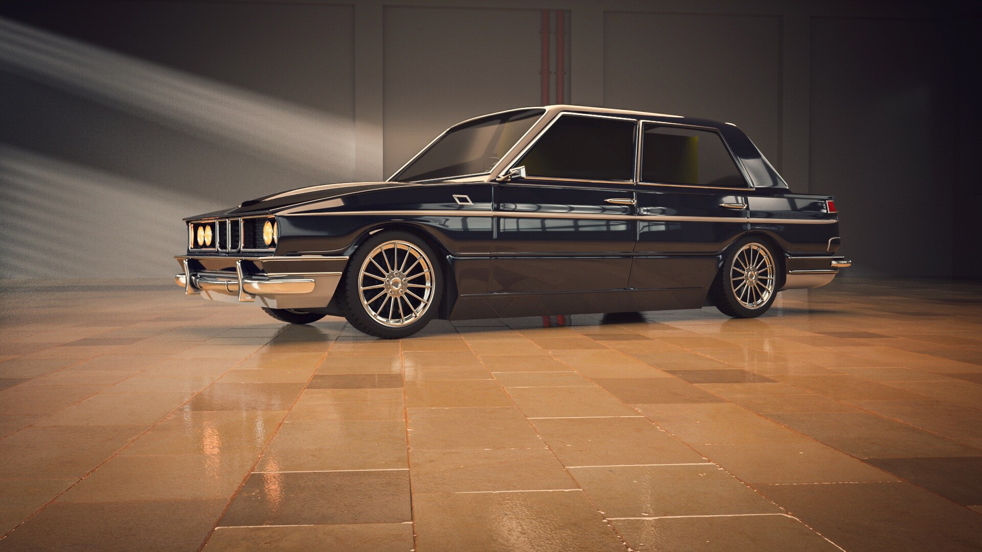 ArtStation - Contessa Car 3d Model