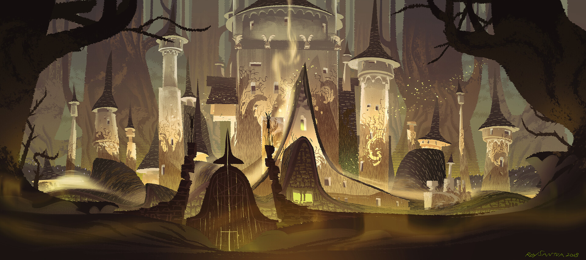 ArtStation - Witches Castle