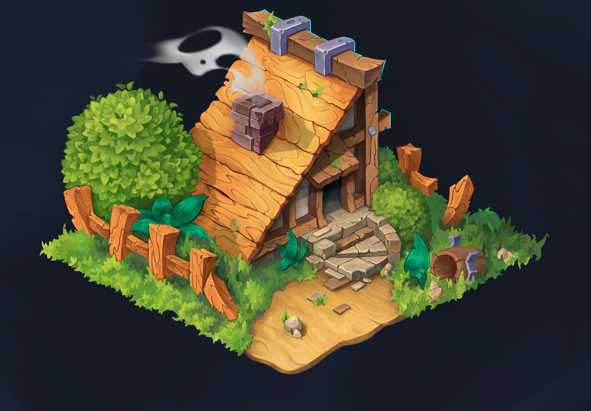 ArtStation - Iso House