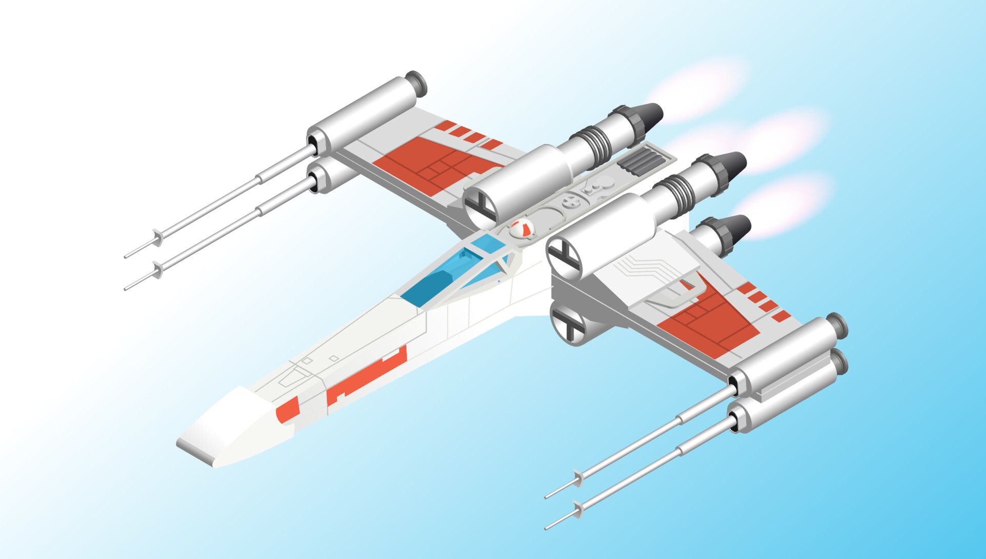 ArtStation - X-Wing Vector Illustration