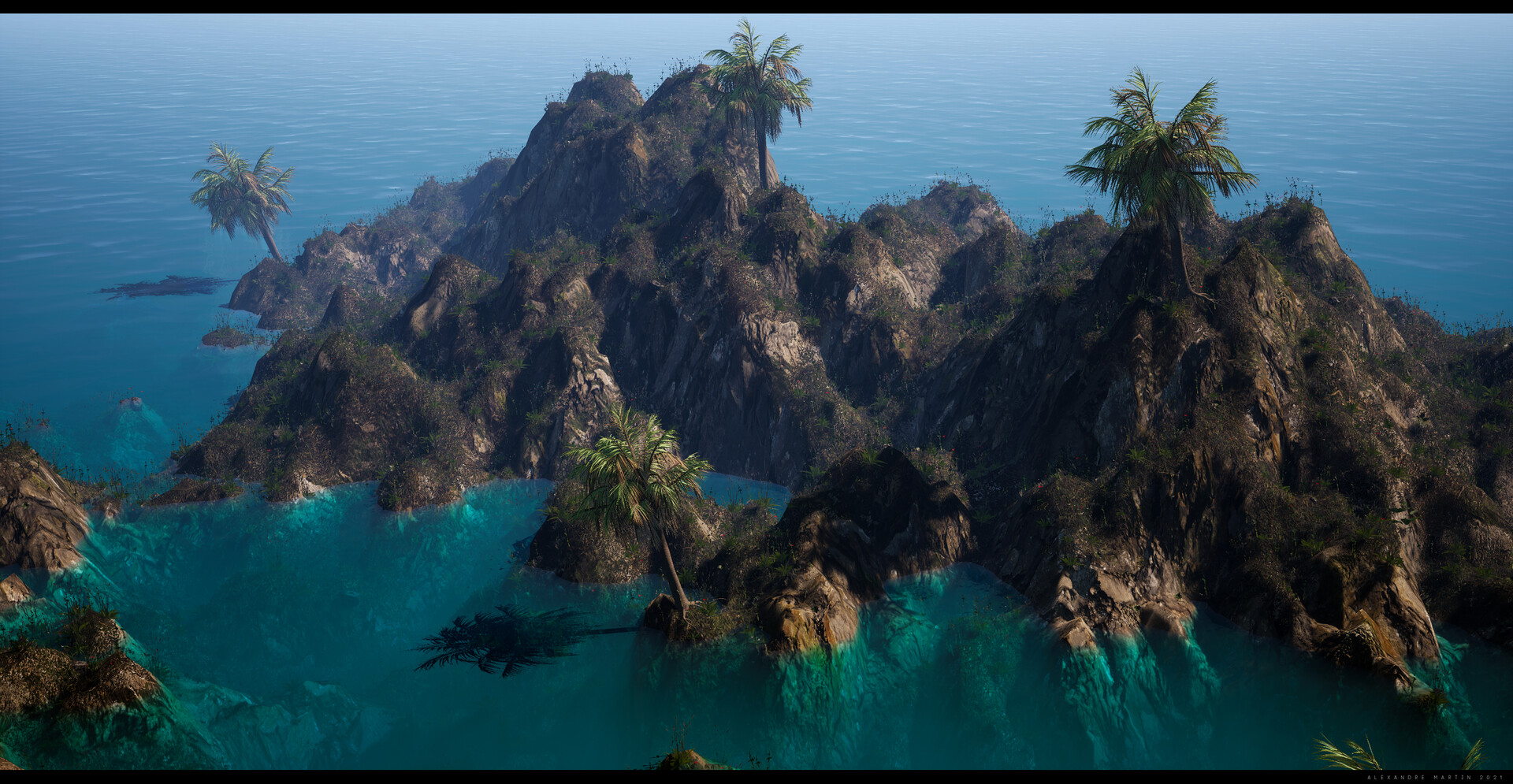 ArtStation - The island / Unreal Engine 4 /// :)