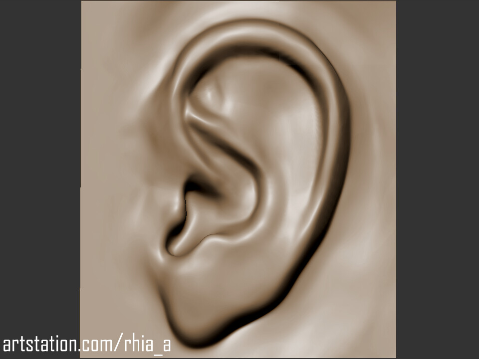 ArtStation - 3D Ear