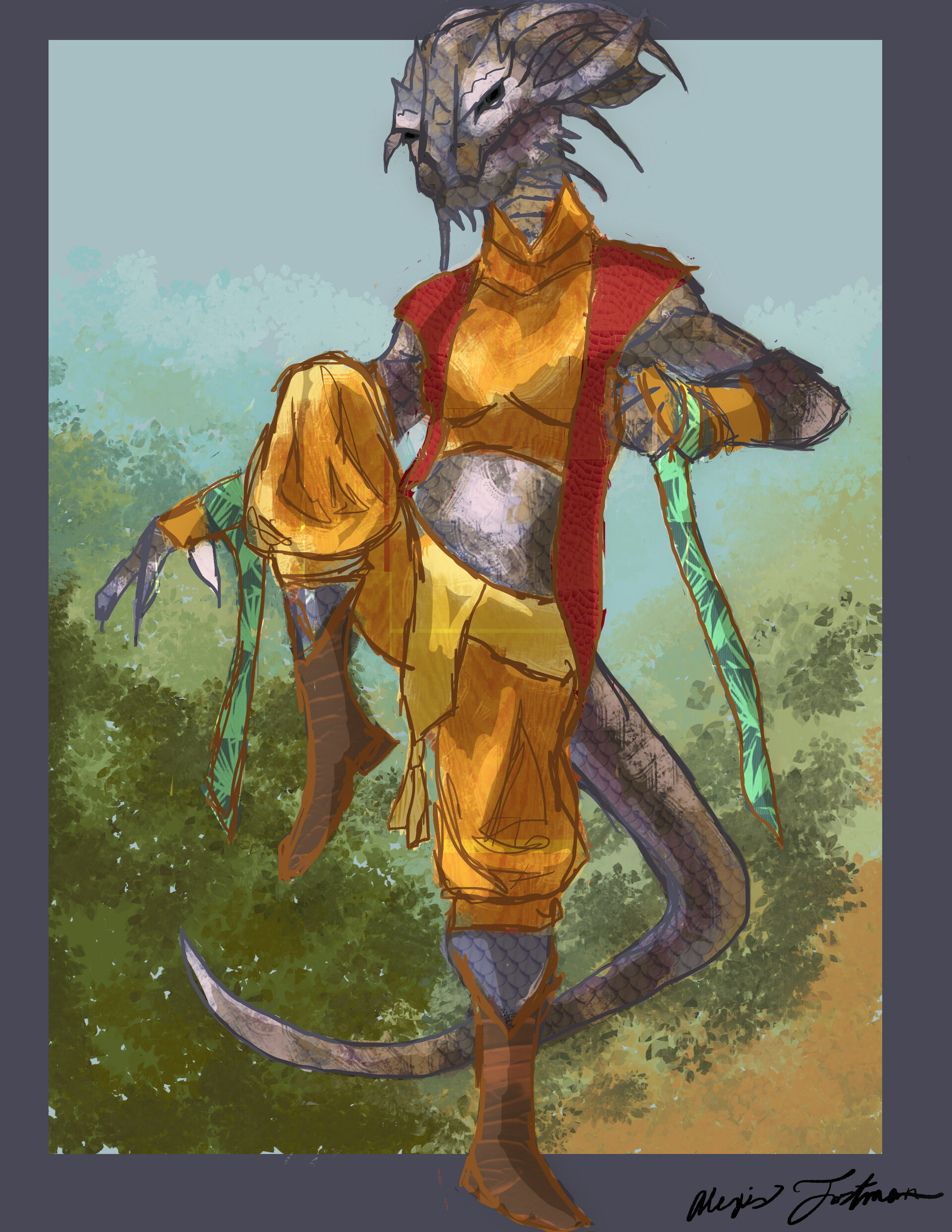 ArtStation - Winn the Monk