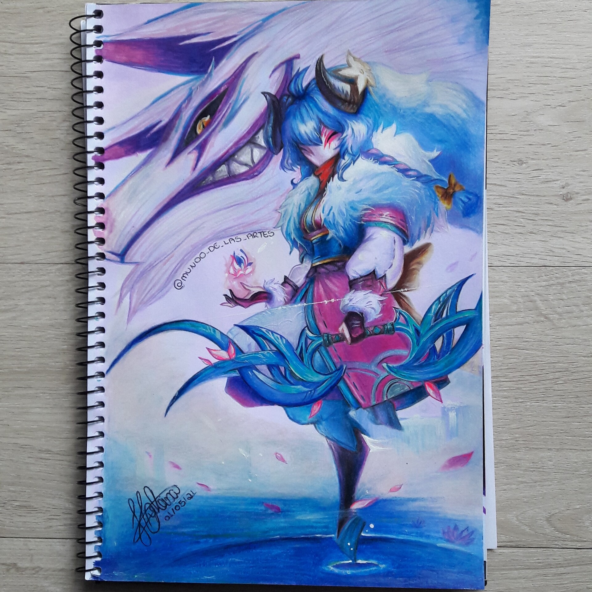 ArtStation - @mundo_de_las_artes - Os kindred league of legends