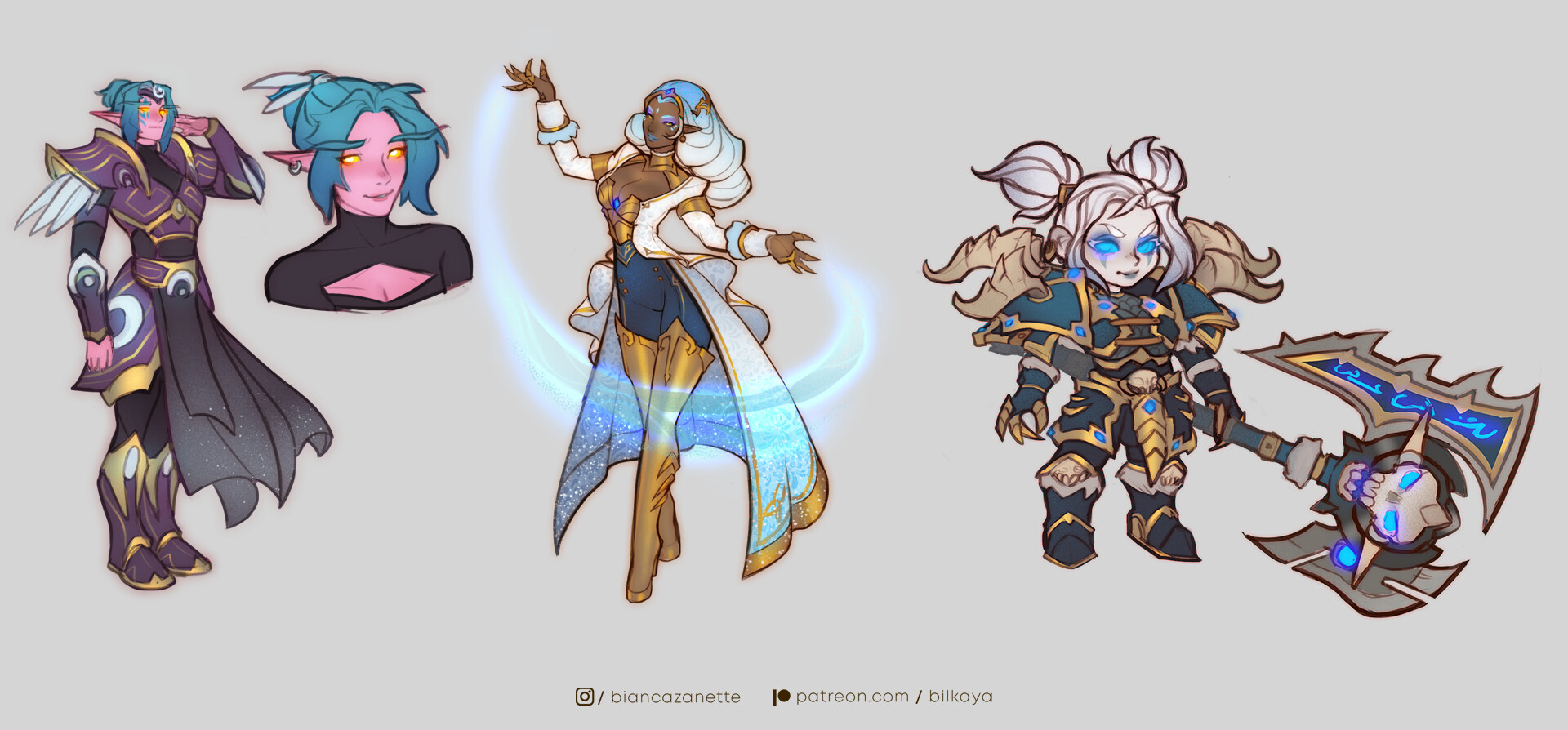 Queen Azshara by Oxana Reshetina : ImaginaryAzeroth