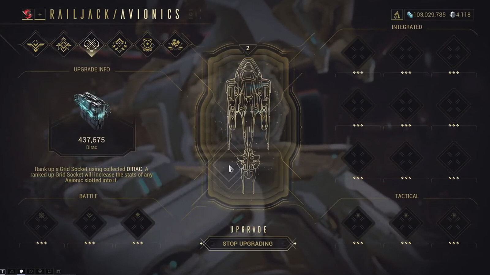 Kalin Gamble - Warframe Railjack Avionics