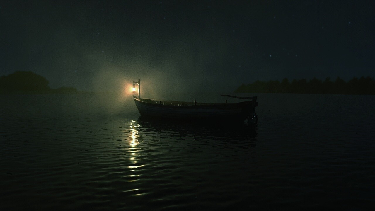 ArtStation - Night sail