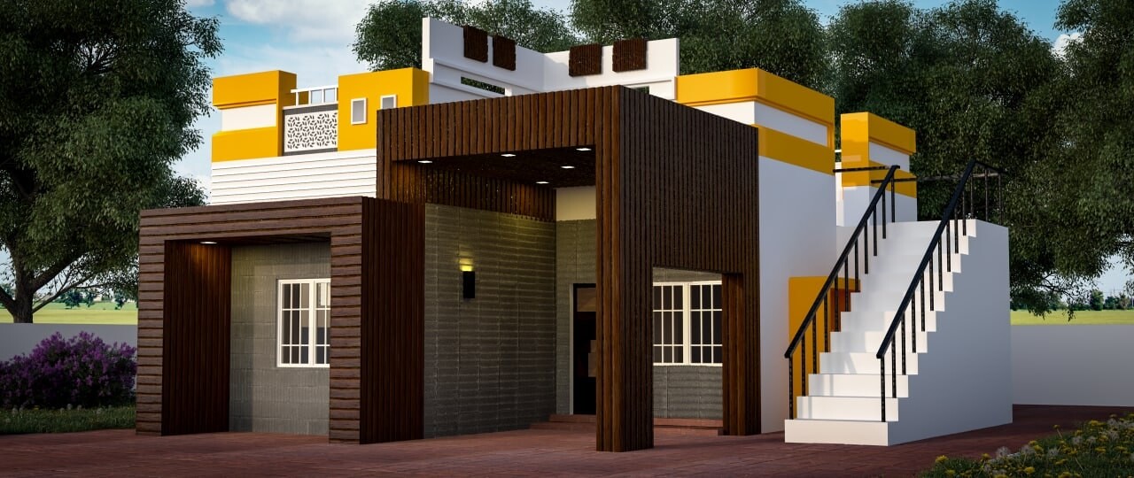 ArtStation - 3D model Architecture