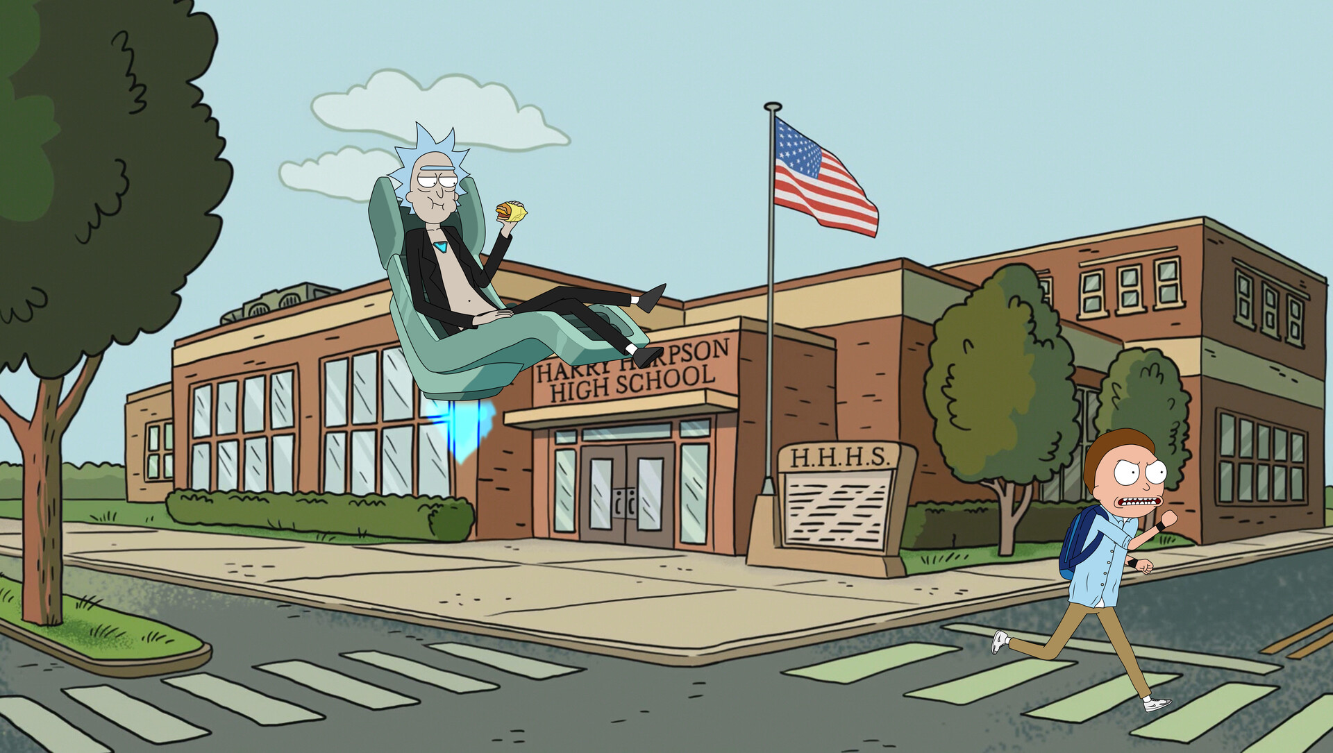 ArtStation - Rick and Morty
