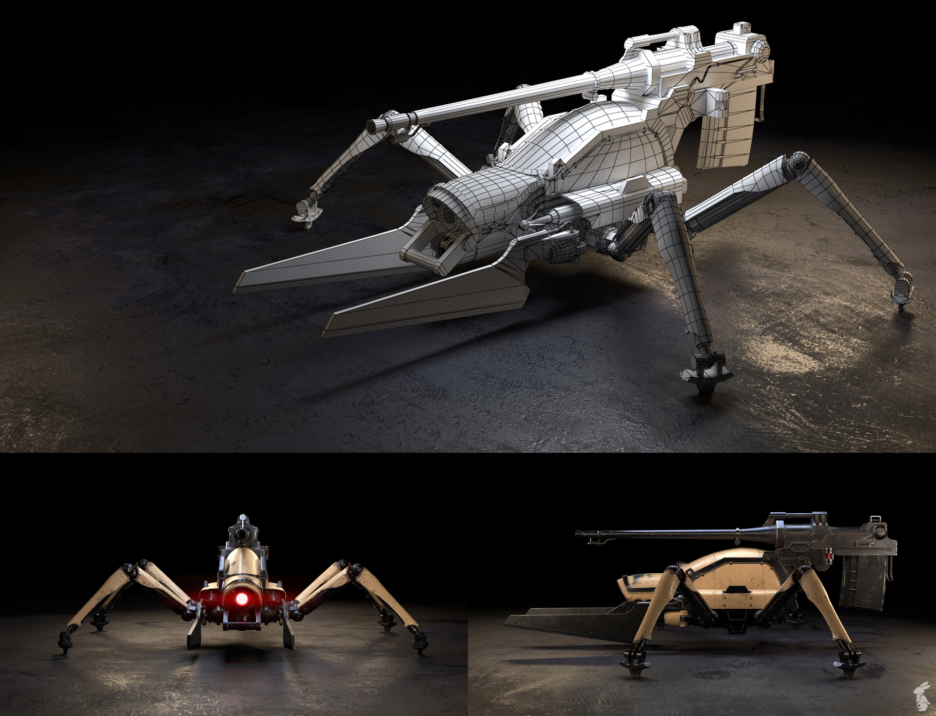 ArtStation M1A4 Juggernaut High Poly Model (from Anime 86), 59% OFF