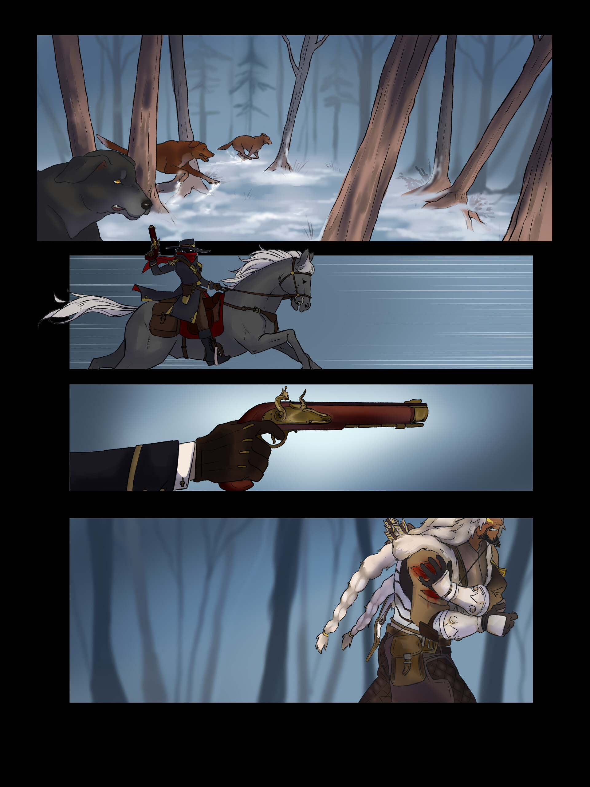 ArtStation - Okami Hanzo Comic | 2020