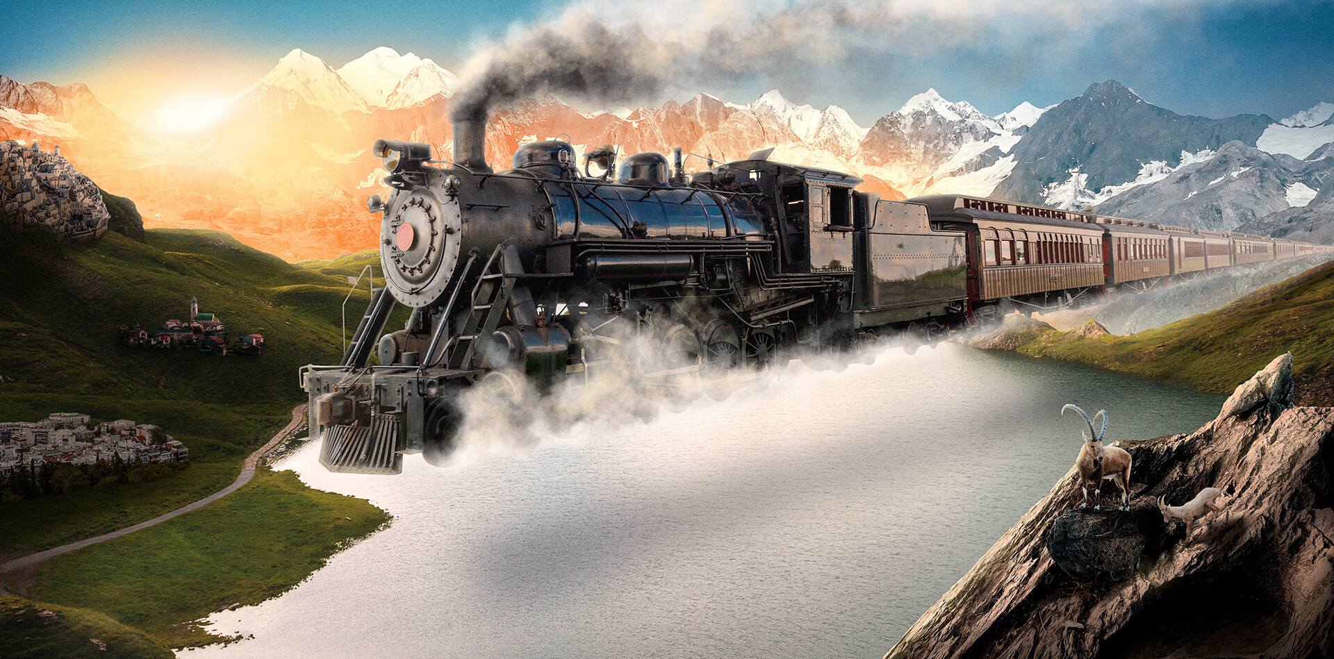 ArtStation - Cloud train