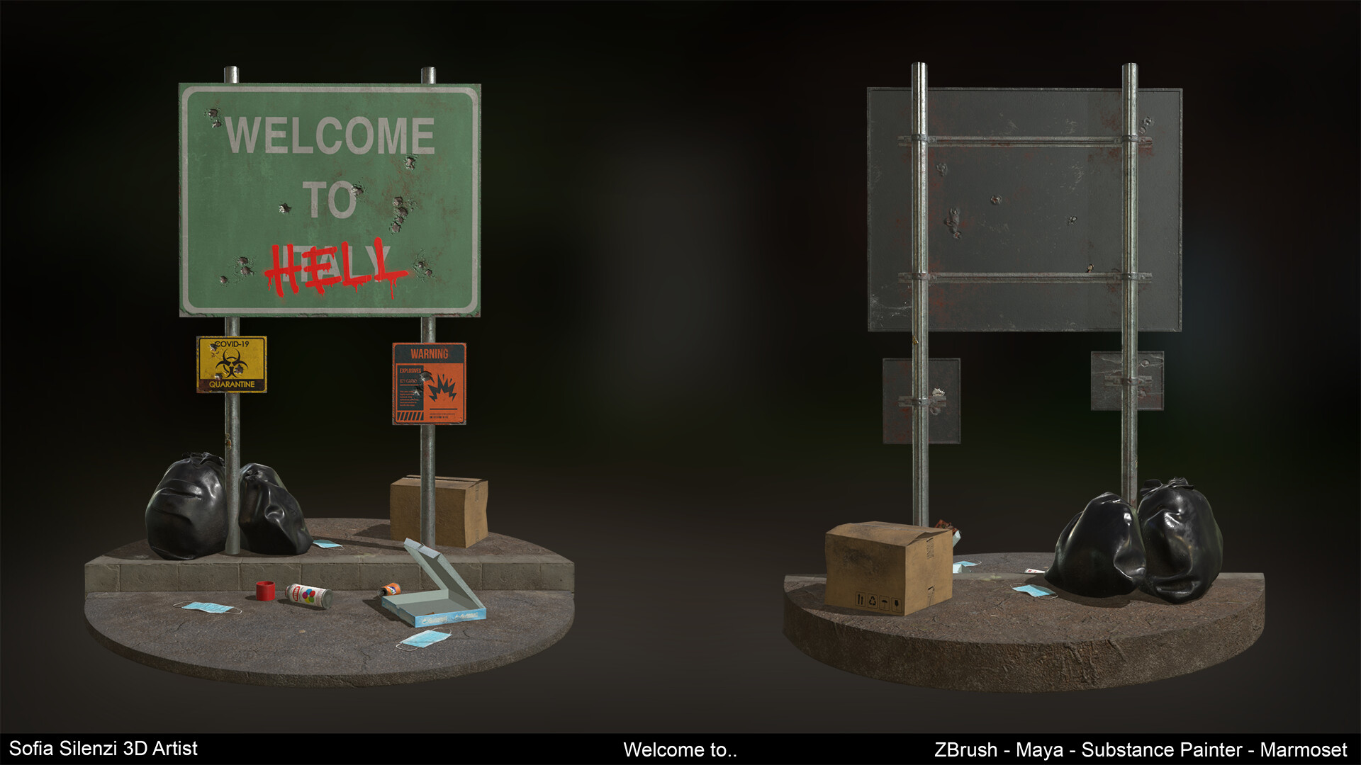 ArtStation - Welcome to... HELL (2021)