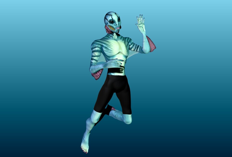 Hellboy Characters Abe Sapien