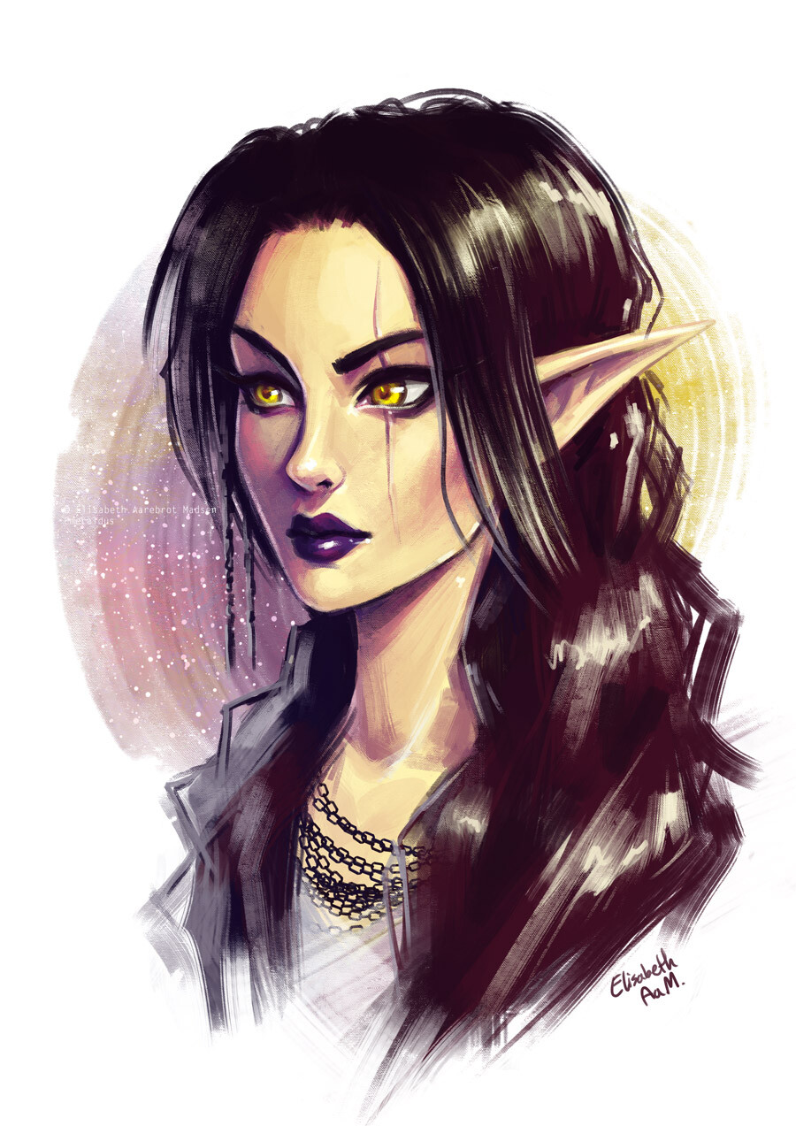 ArtStation - Random Elf Portraits 04