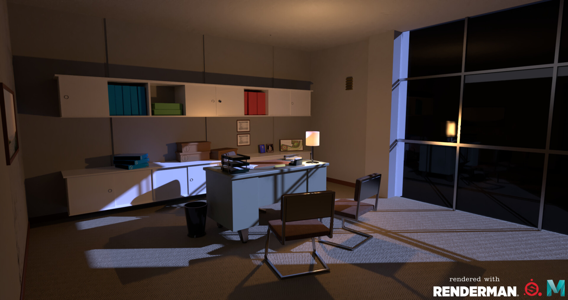 ArtStation - Office Scene