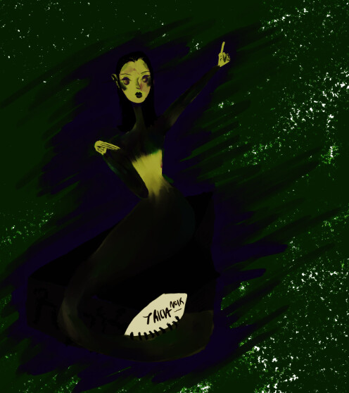 ArtStation - Toothless Inspired Mermaid