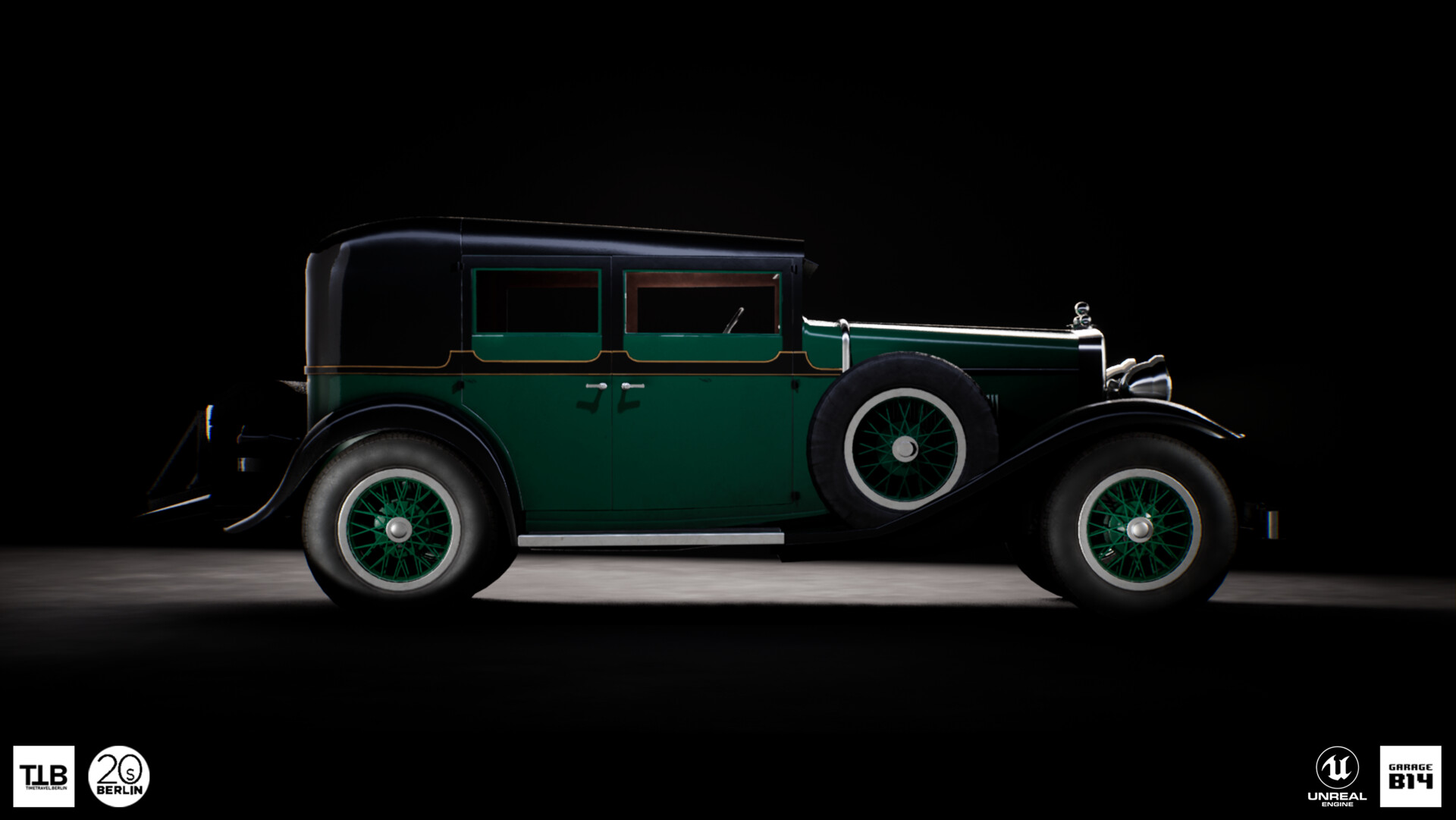 Garage B14 Production - 1928 Cadillac Al Capone's bulletproof Town Sedan