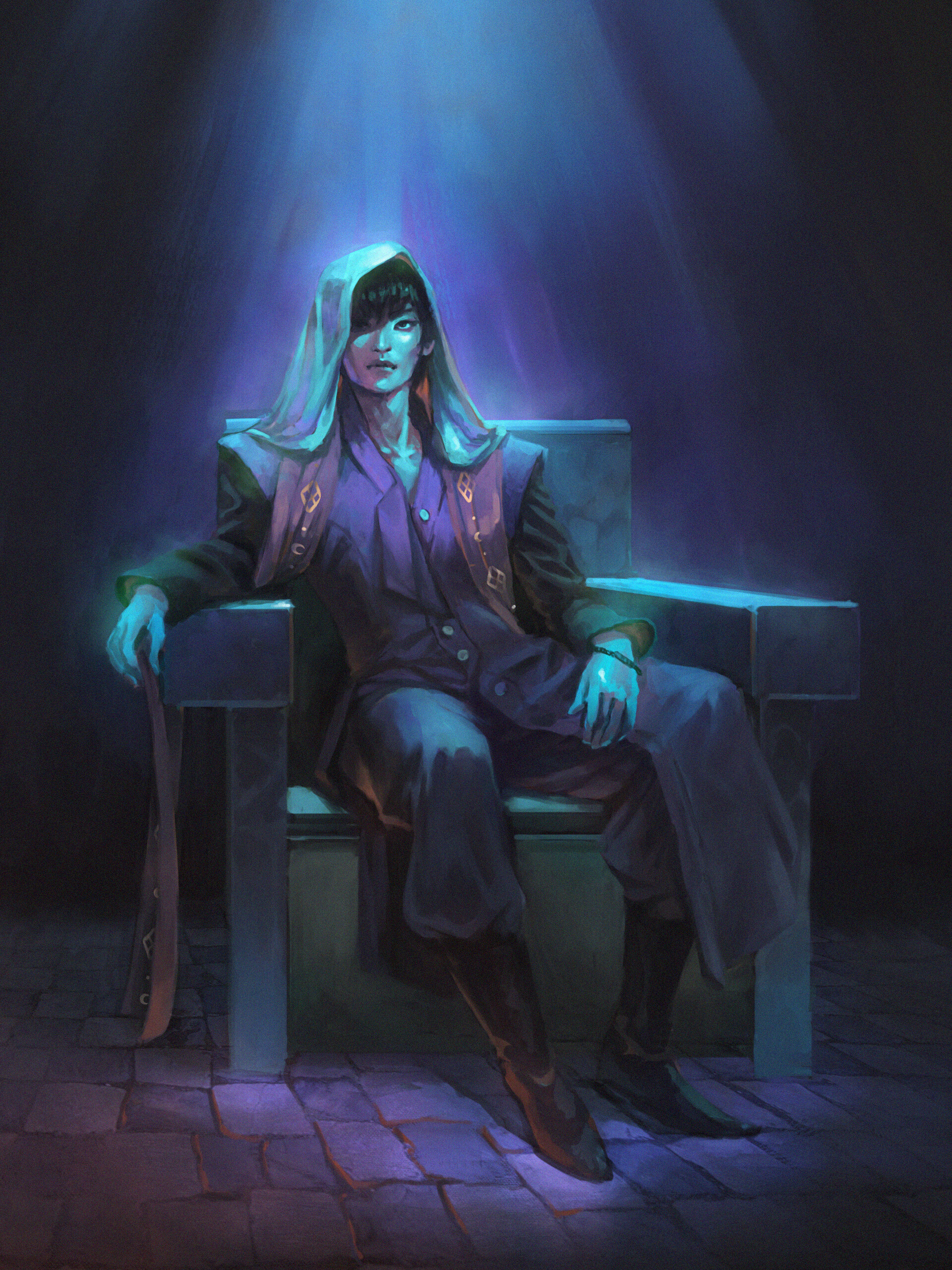 ArtStation - Bad warlock Zao