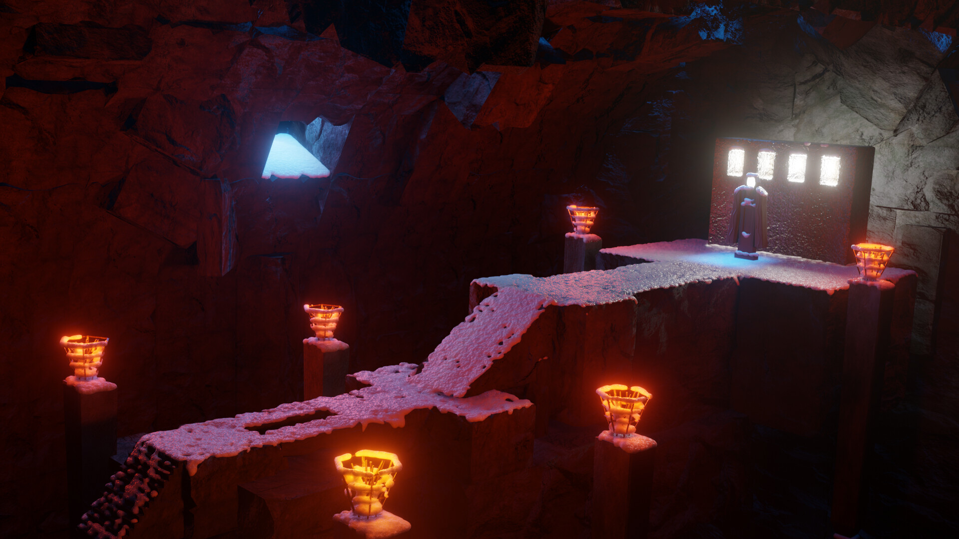 ArtStation - Cave Scene