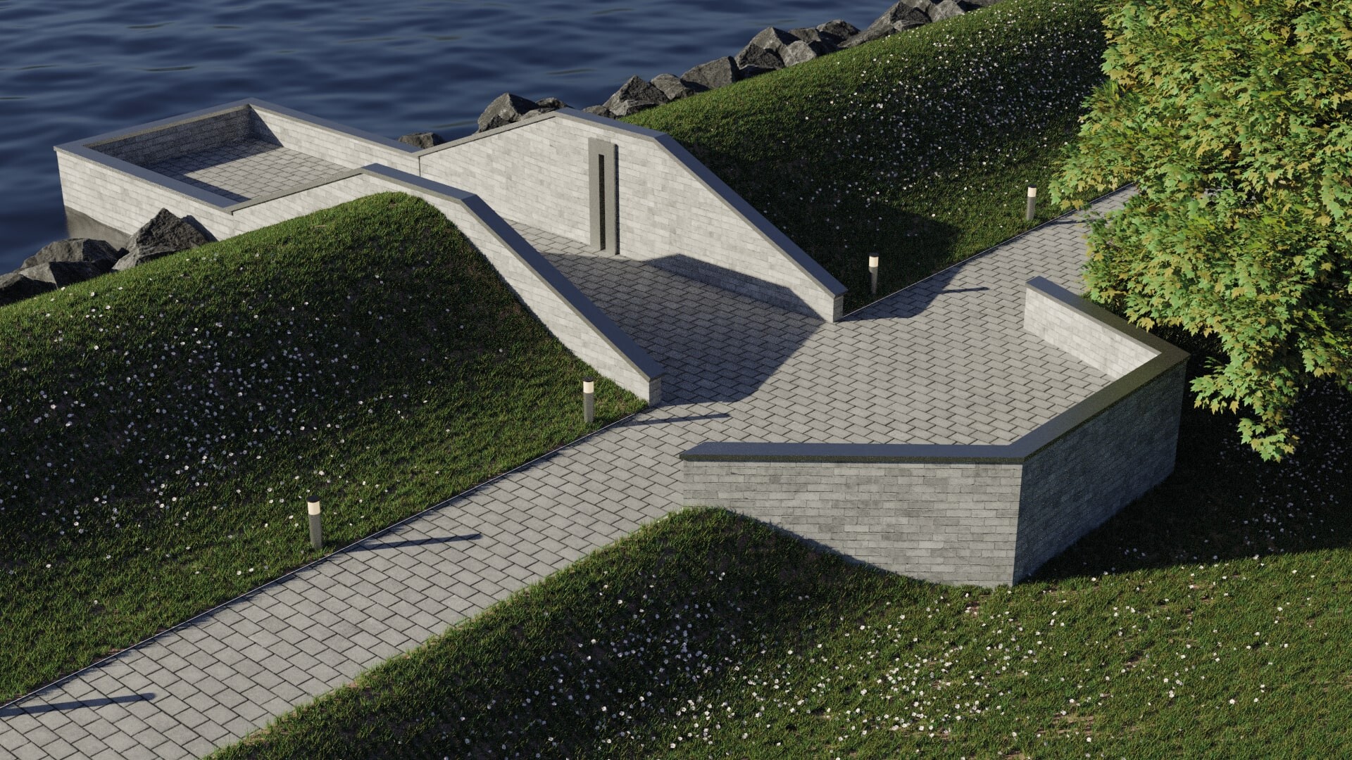 ArtStation - Park Visualization