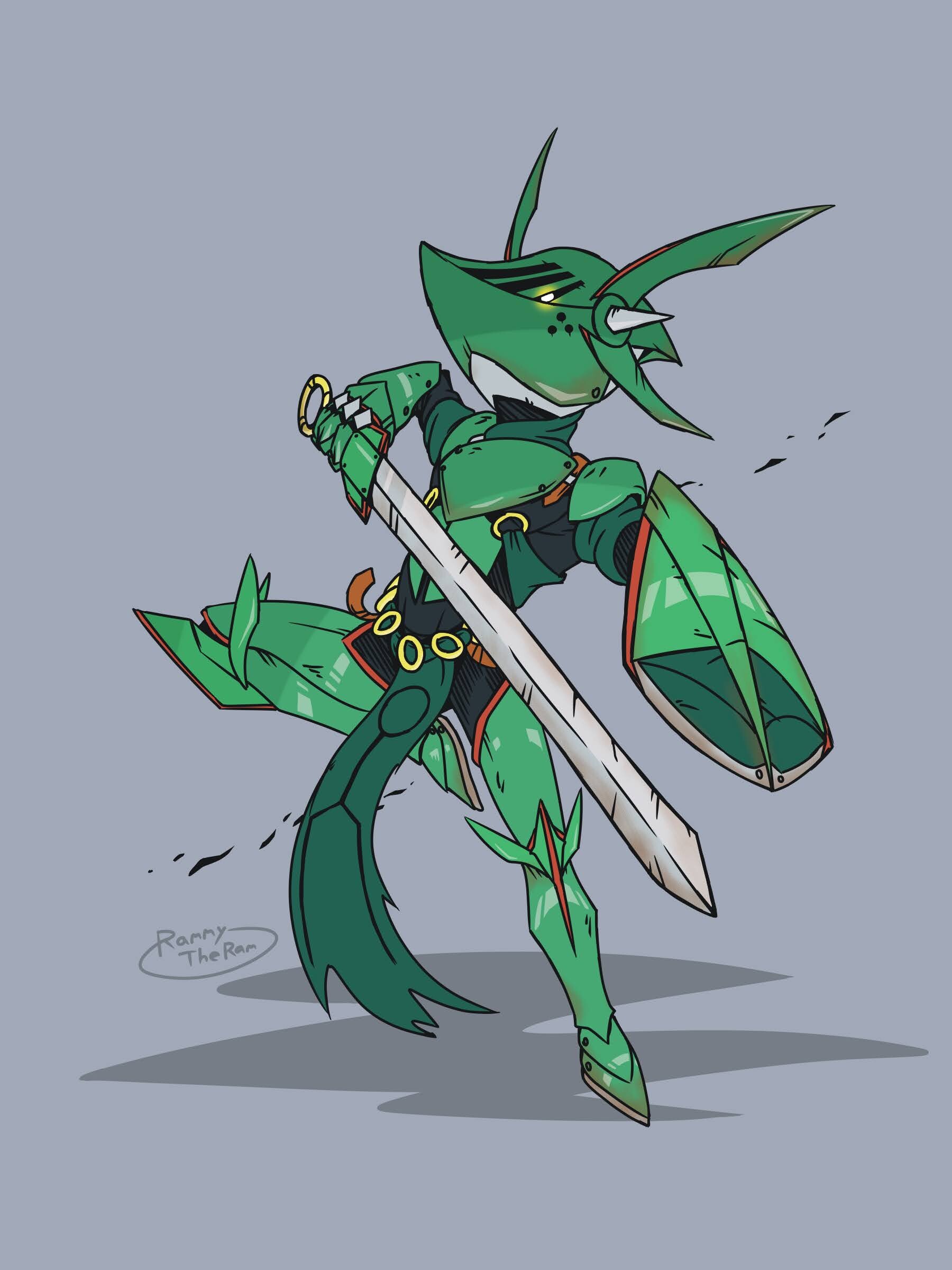 Human Rayquaza