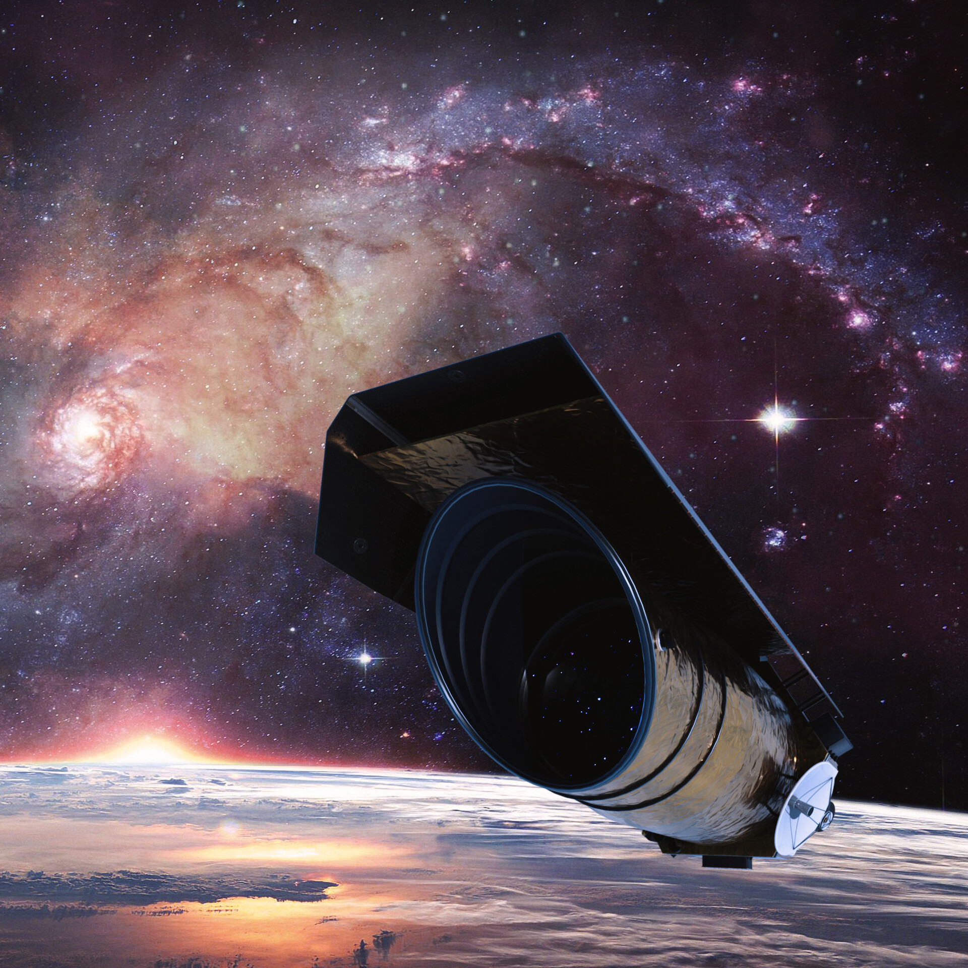 ArtStation - Space Telescope