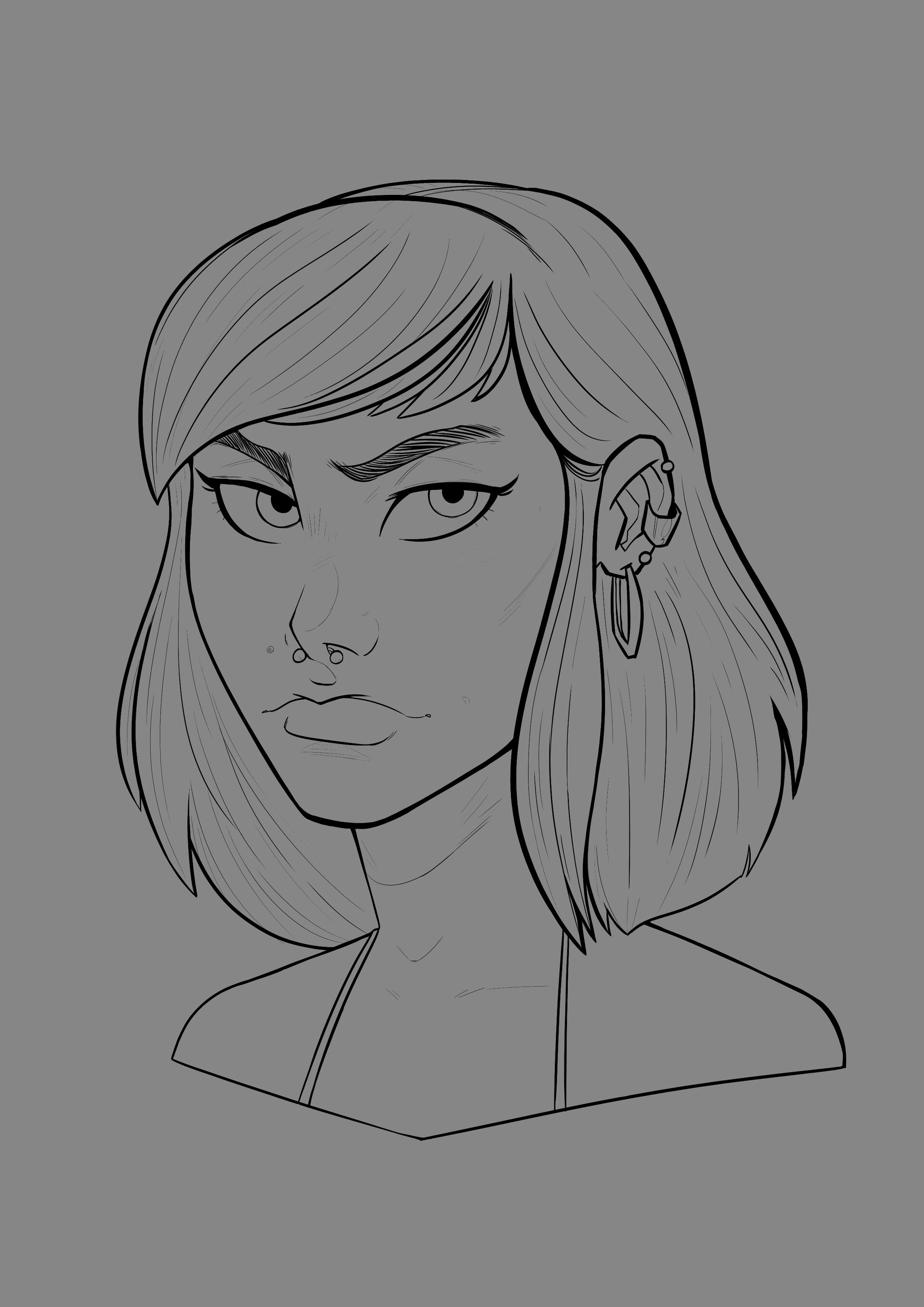 Daniel Franco - Stylized Portait Process