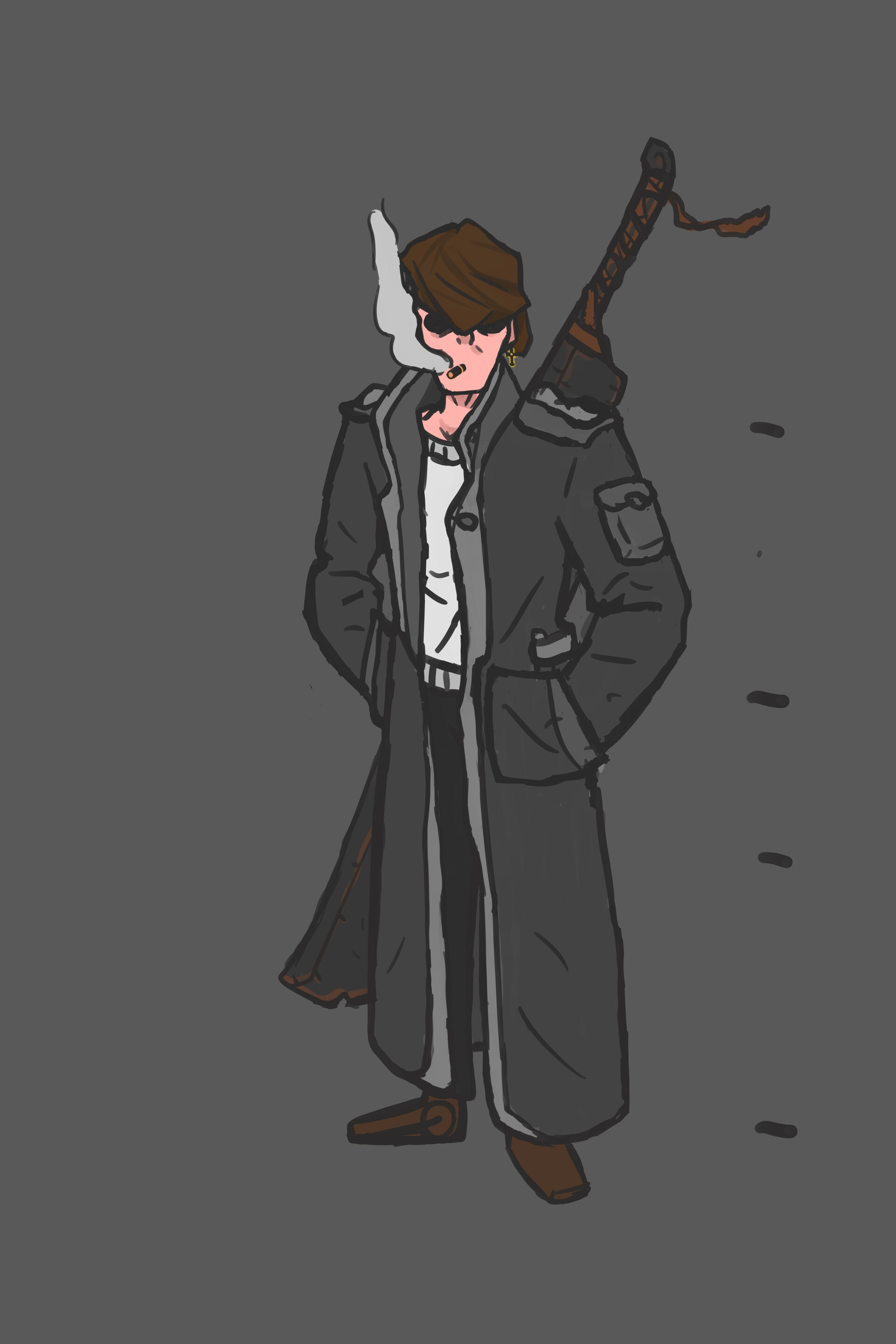 ArtStation - Overcoat character concept