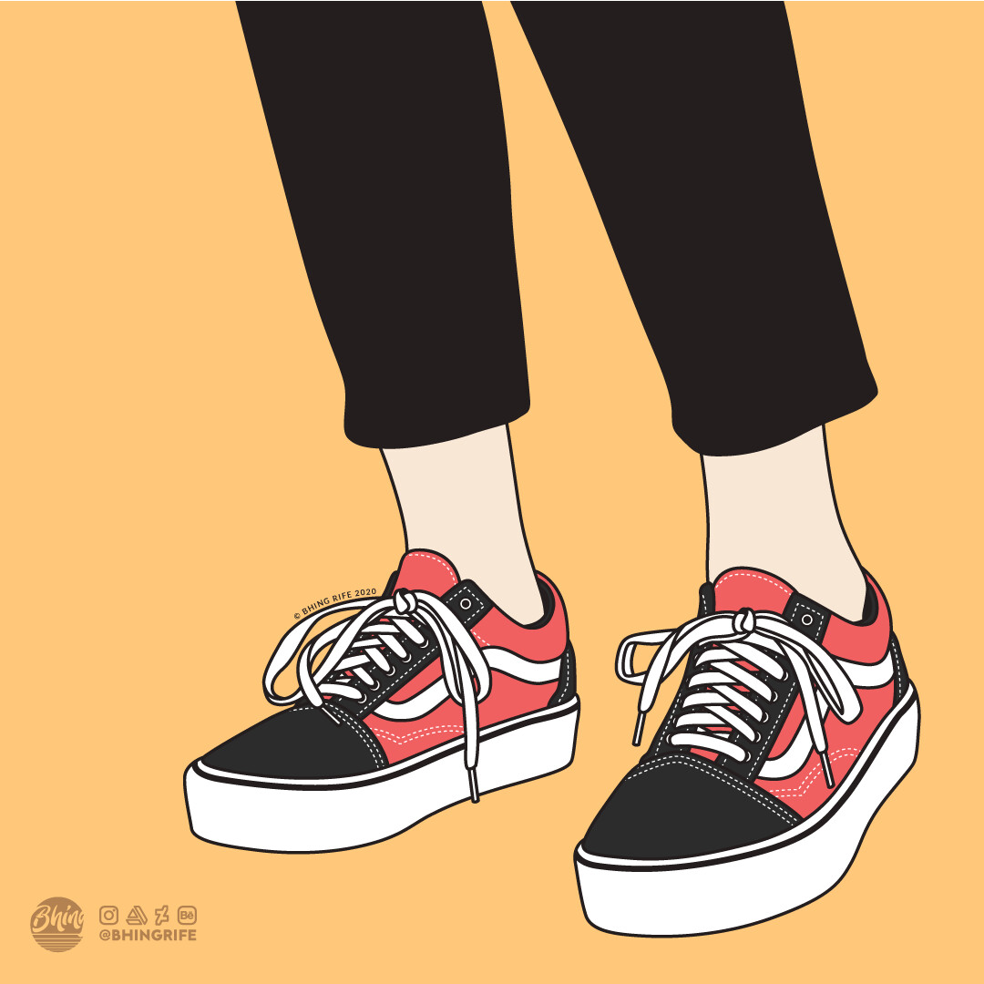 vans design drawing