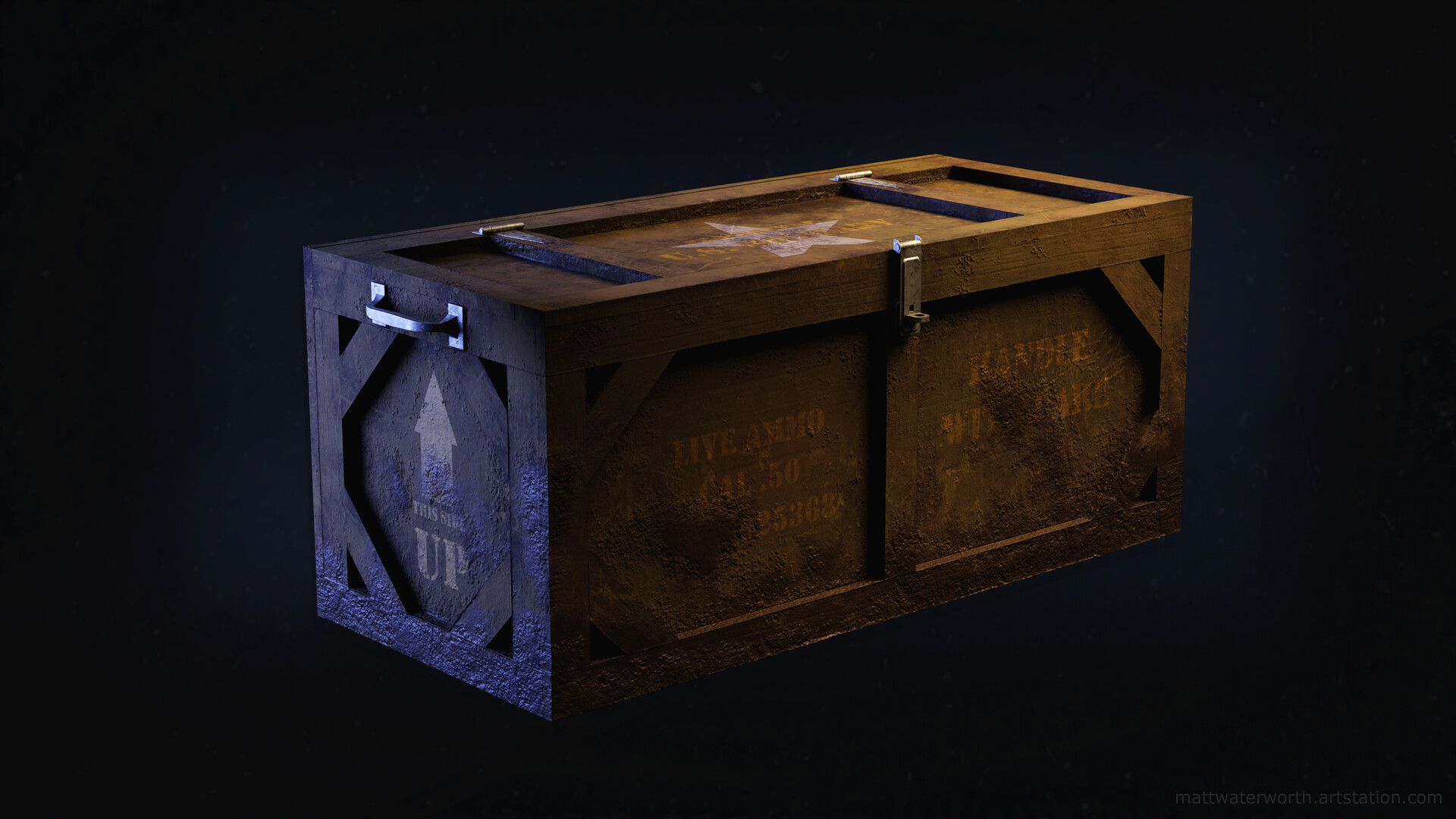 ArtStation - Military Crate
