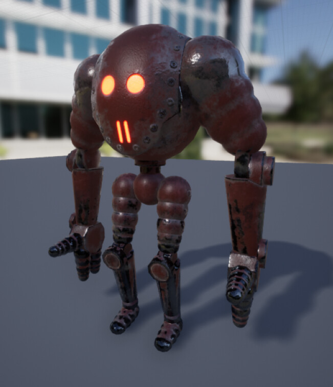 ArtStation - Metal robot