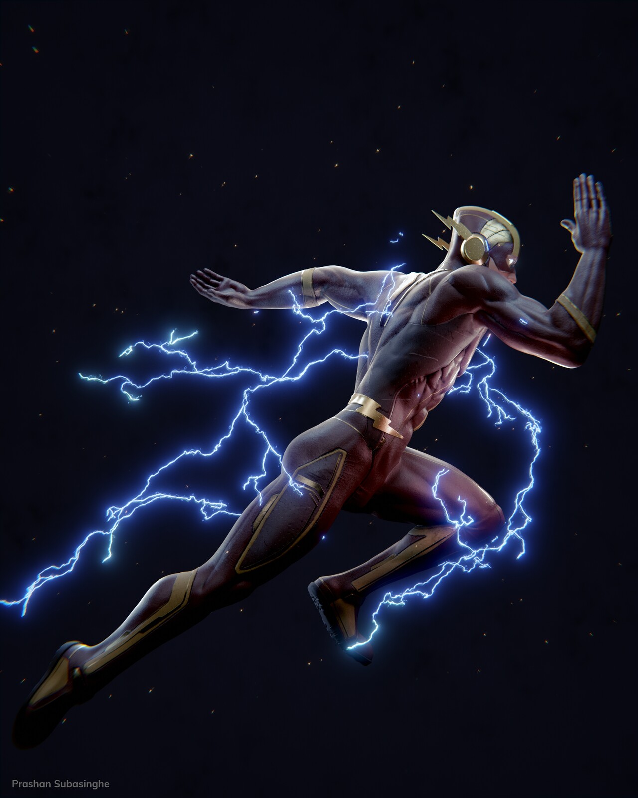 3D artist Prashan Subasinghe