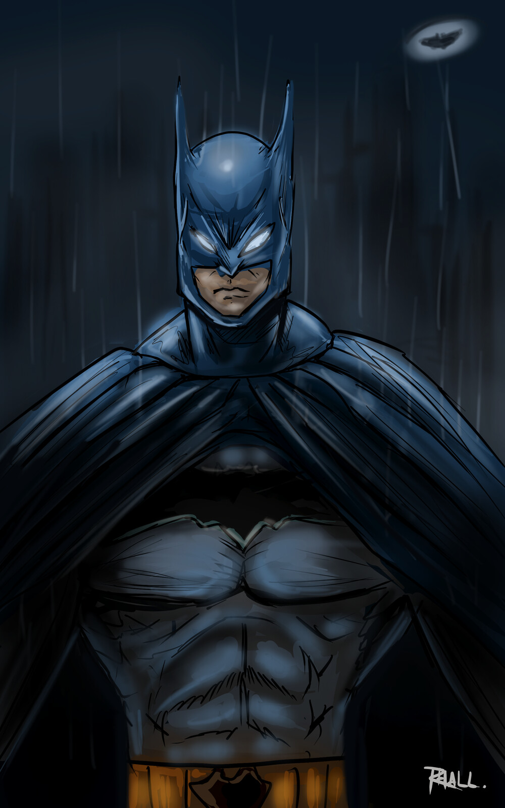 Rhys Hall - Batman Fan Art