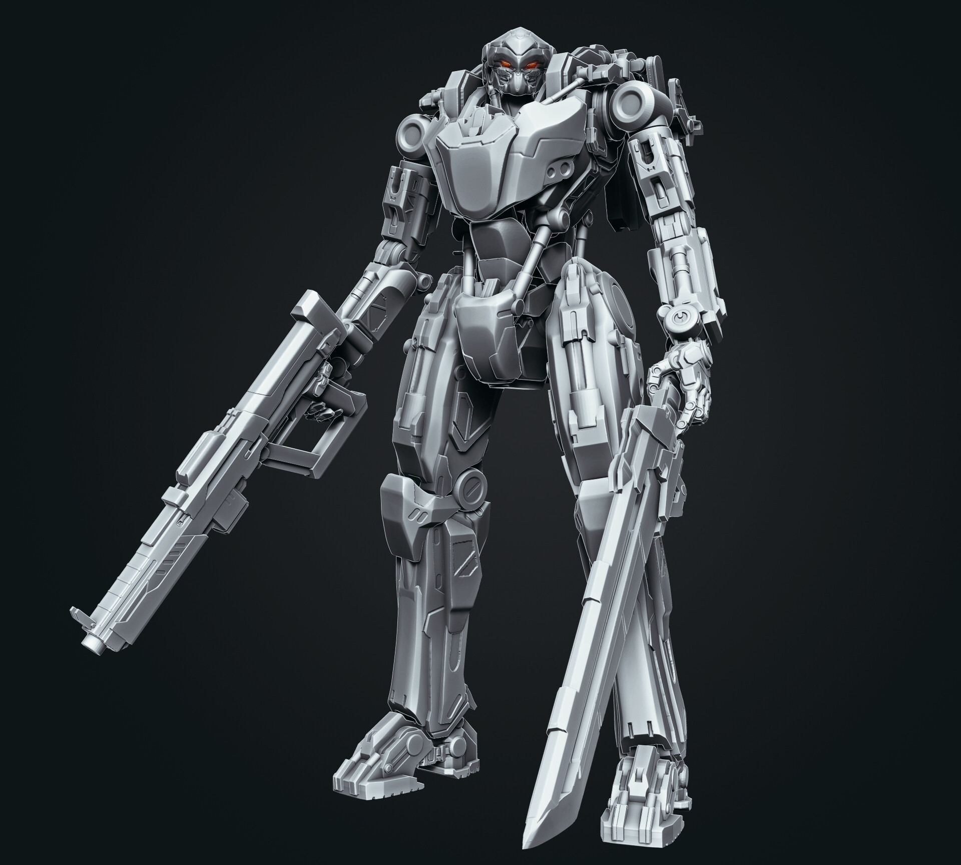 ArtStation - Zbrush Mecha