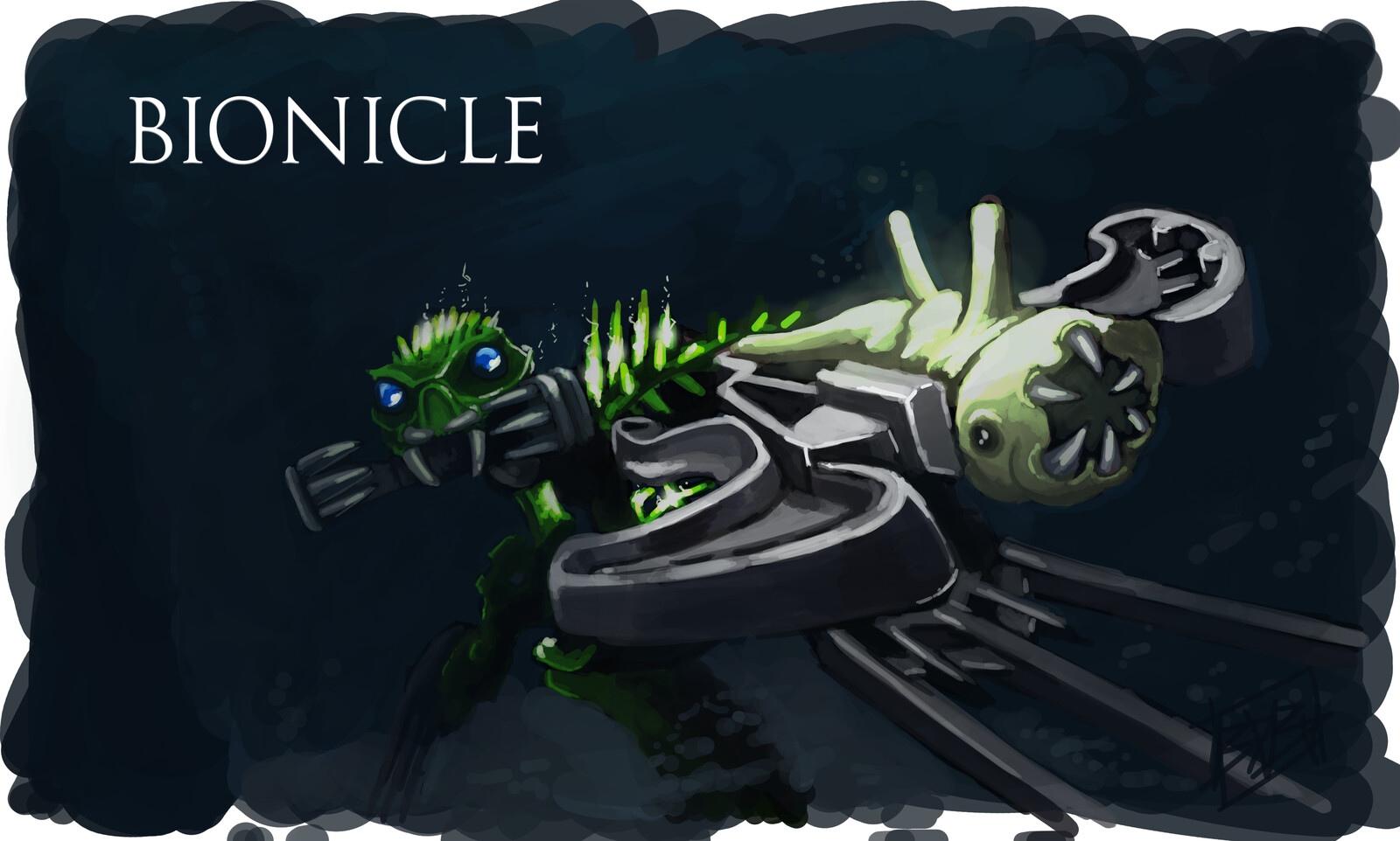 Björn Vantoortelboom - BIONICLE-BARRAKI.PAINTING.STUDIES