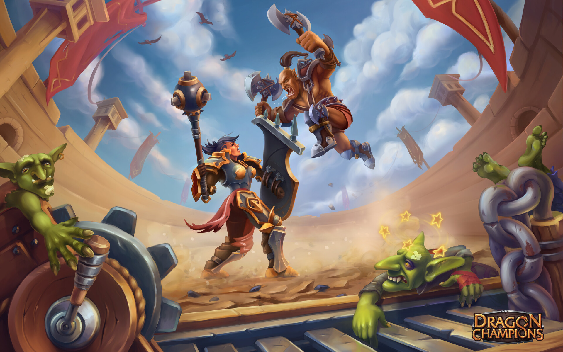 ArtStation - Dragon Champions