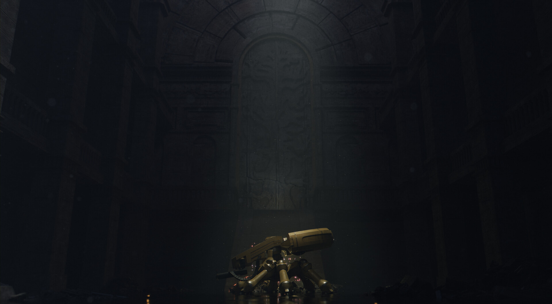 ArtStation - Spider Tank (1995 Ghost In A Shell Scene)