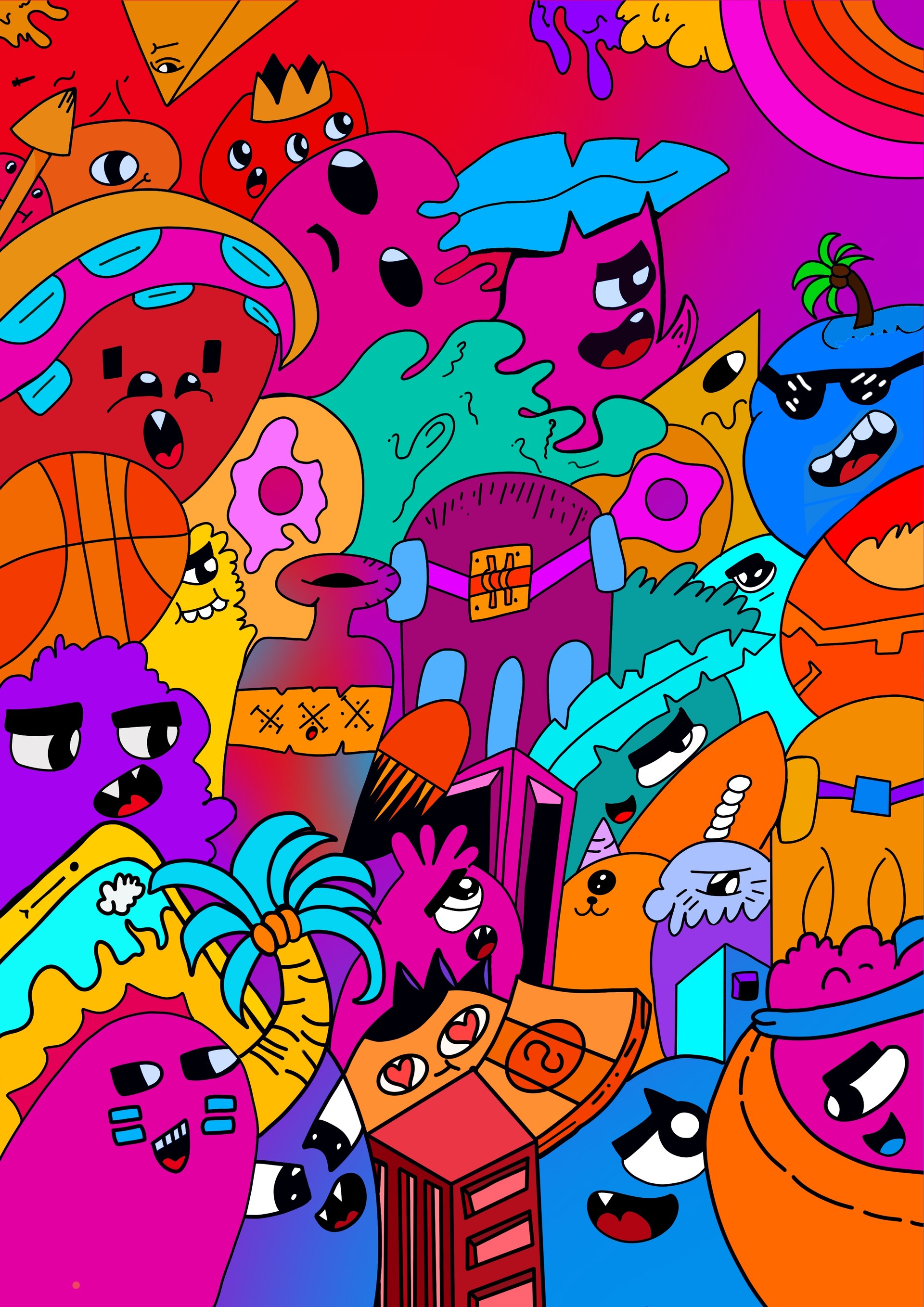 ArtStation - Party on Mars