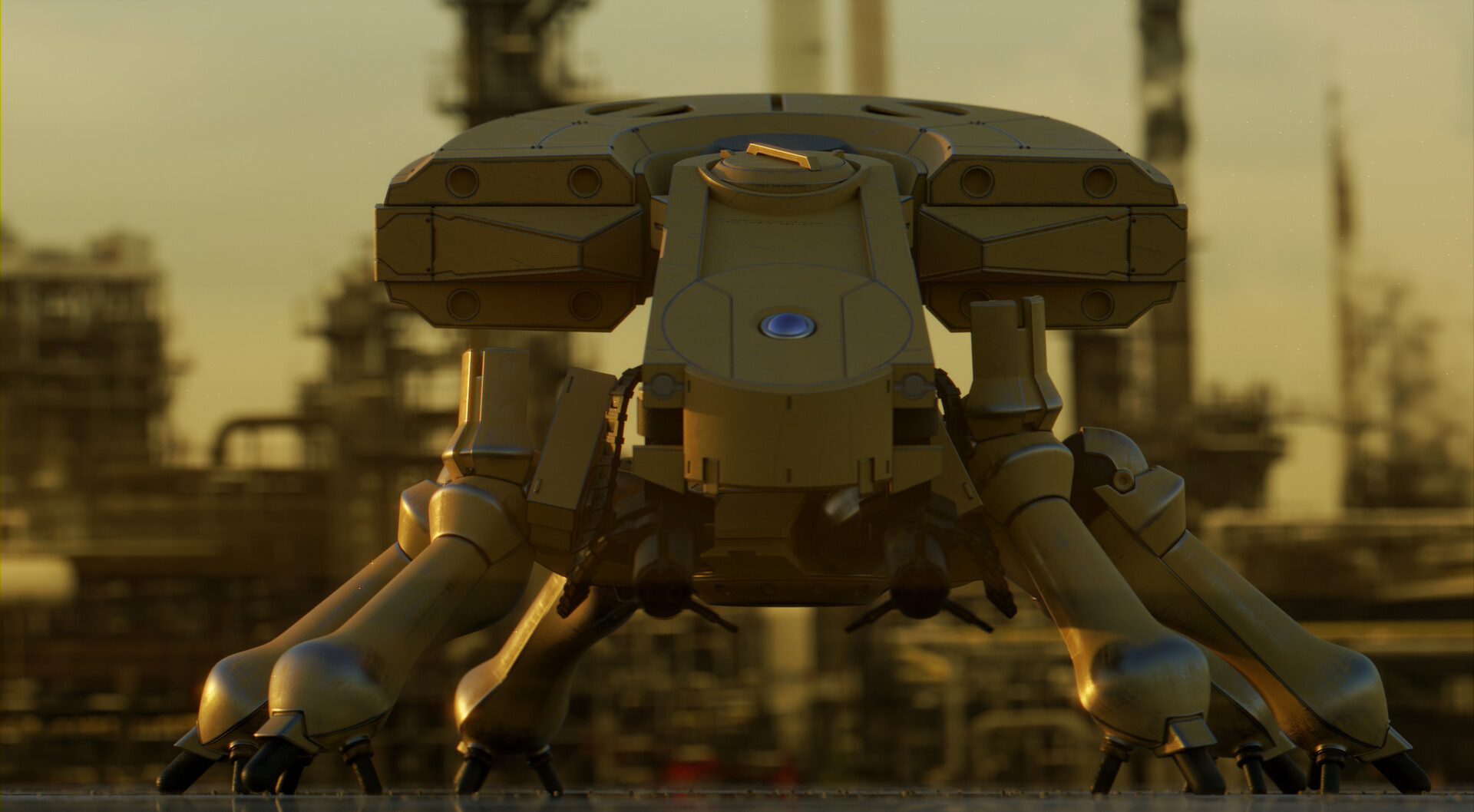 5号赫伯特 - Spider Tank (1995 Ghost In A Shell Scene)