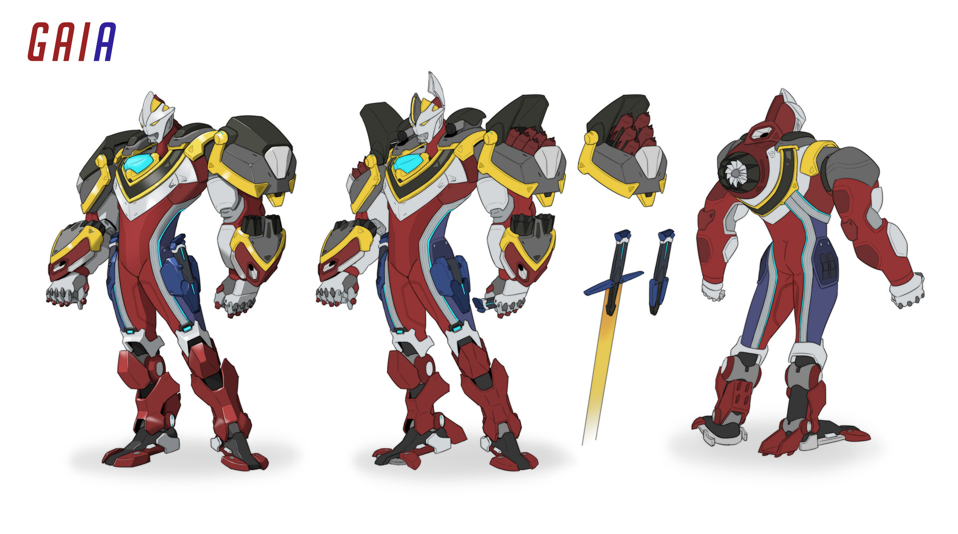 ArtStation - Ultraman Gaia