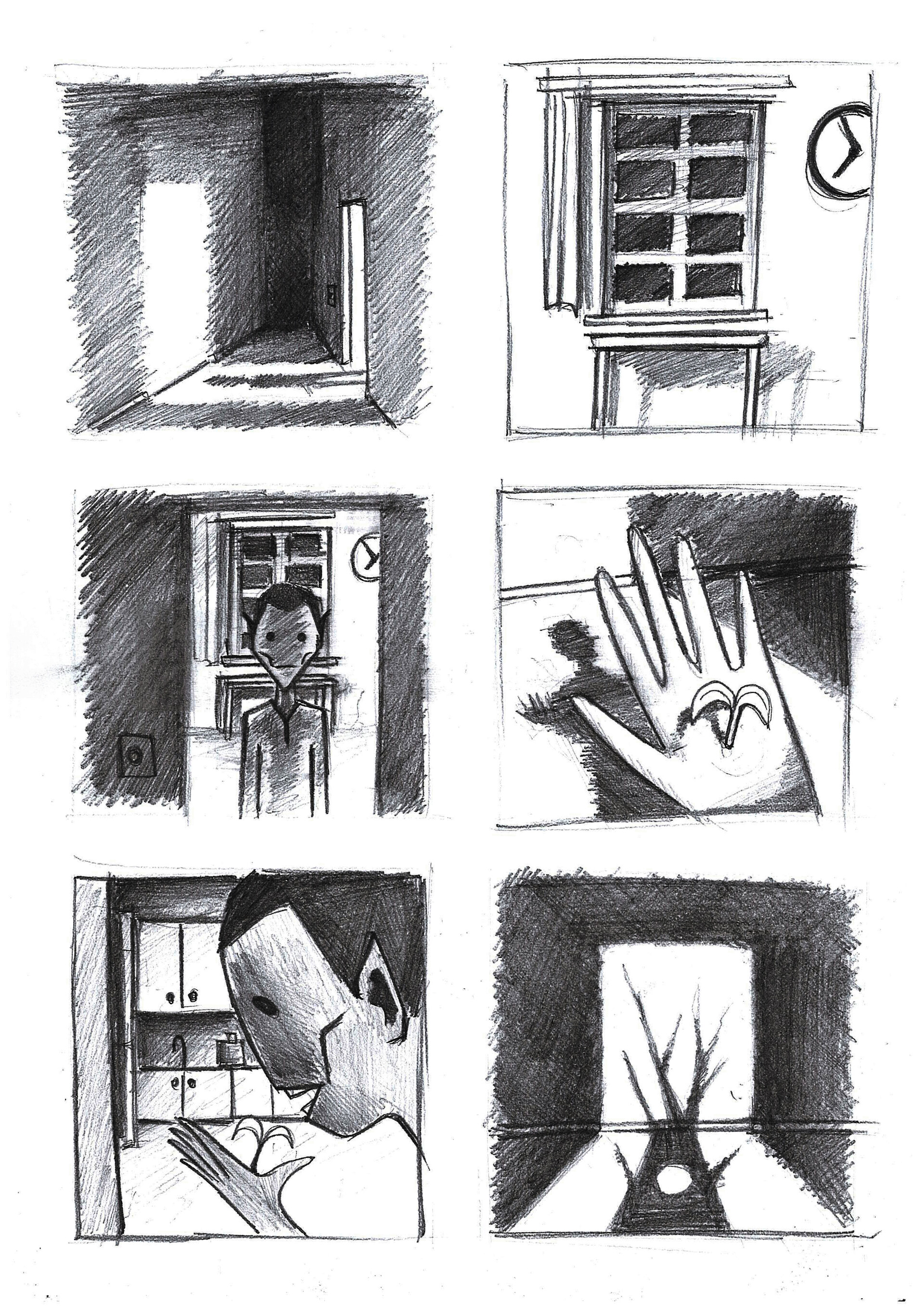 Jamil Mustafazade - SHORT STORIES - comics strip