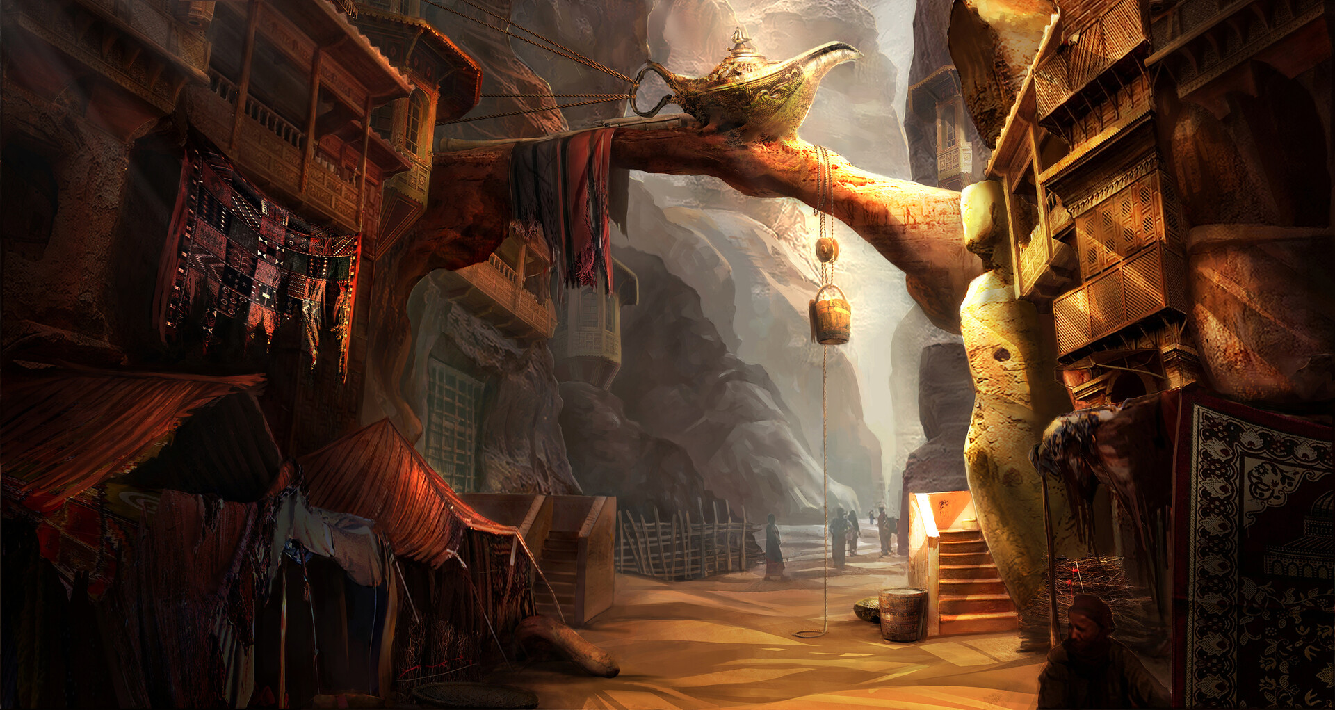 ArtStation - Ancient Civilisation Landscape