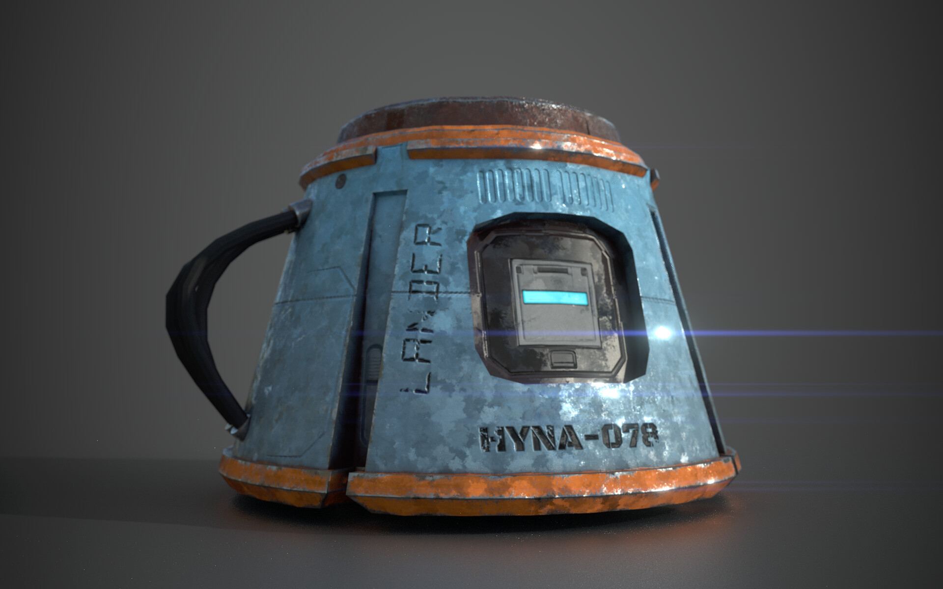 ArtStation - Stylized Space Pod