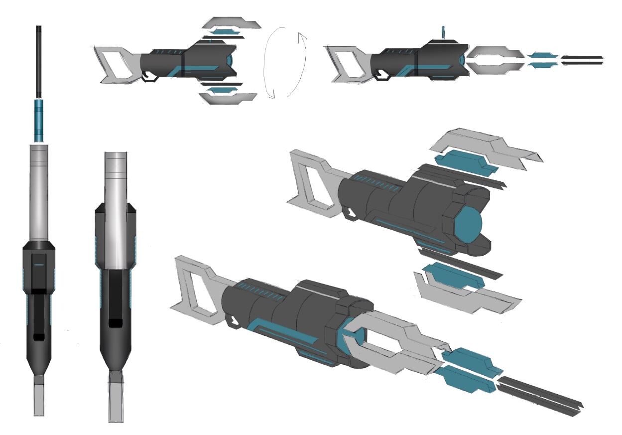 ArtStation - Weapon concept (W.I.P)