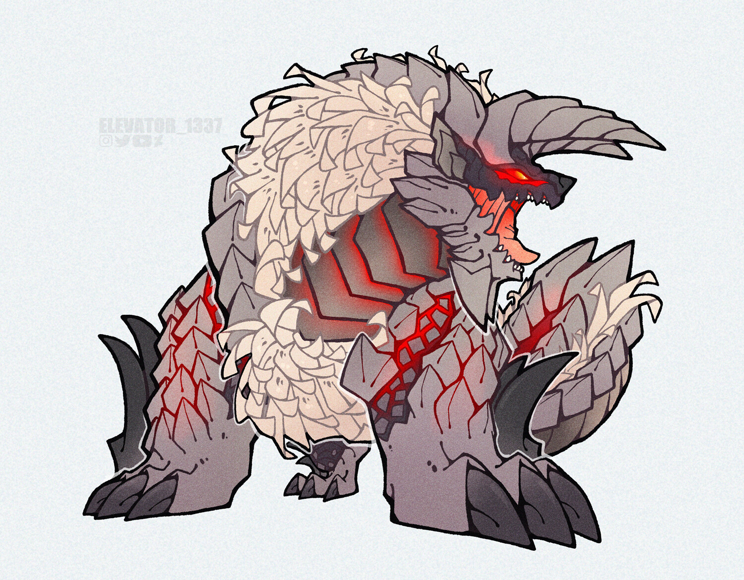 Stygian Zinogre Art