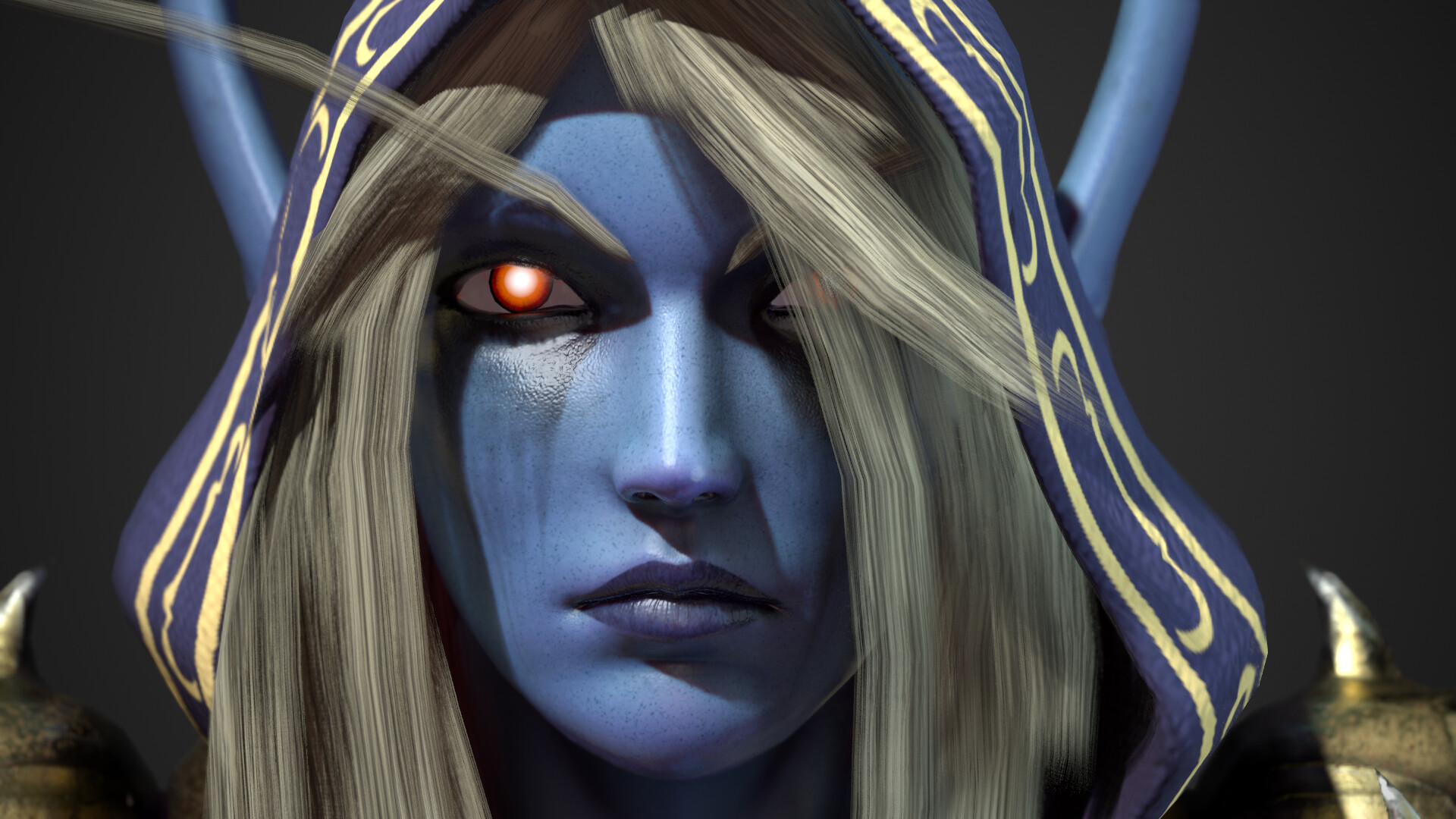 ArtStation - Sylvanas Fanart - Textures and Materials