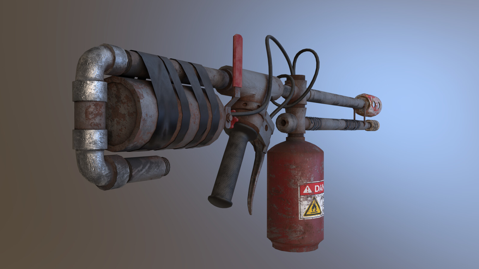 Luigi De Santis - Post apocalyptic Flamethrower